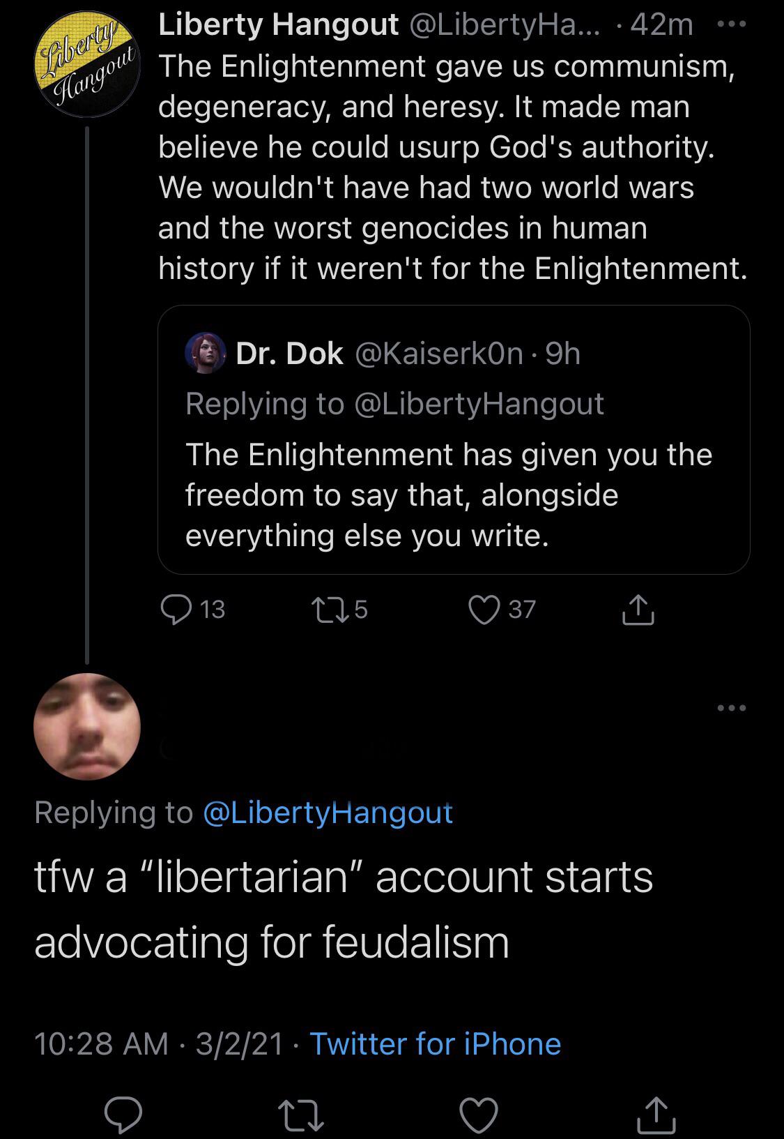 FEUDALISM IS THE ONLY ACCEPTABLE FORM OF GOVERNMENT | Scrolller