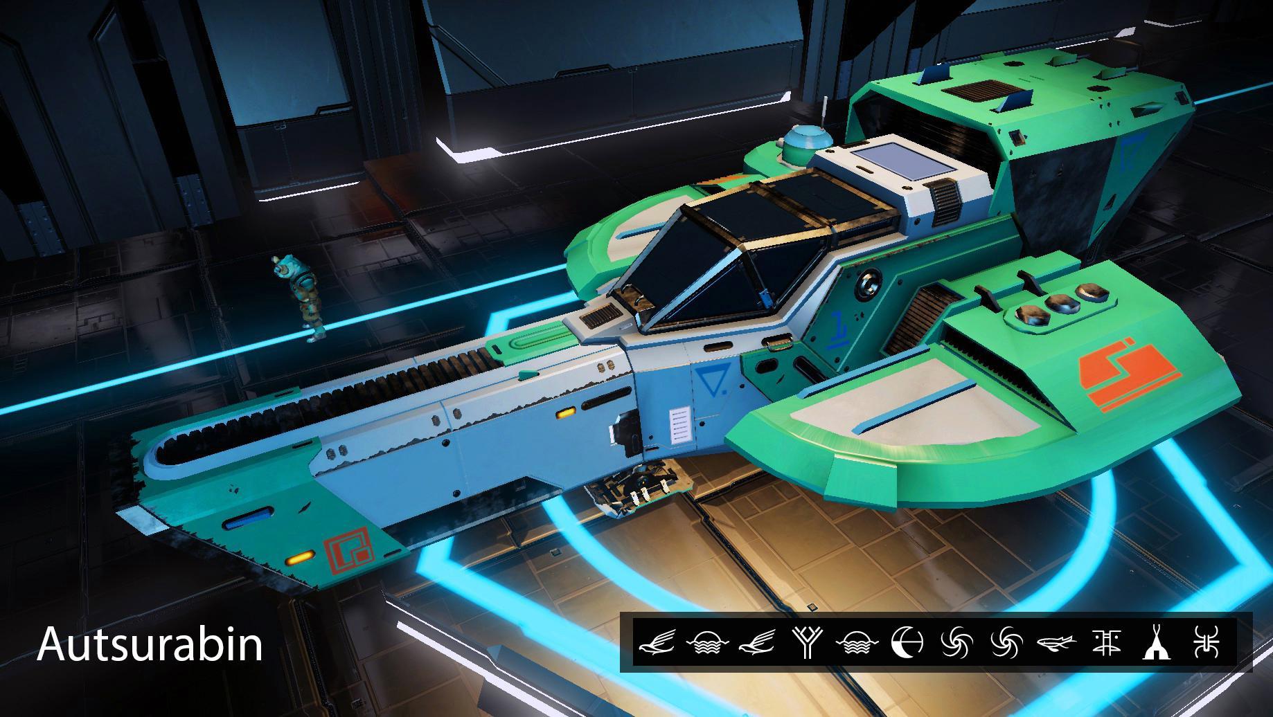 Fighter: Green/white, Viper, Droid, Box Thruster, Autsurabin | Scrolller