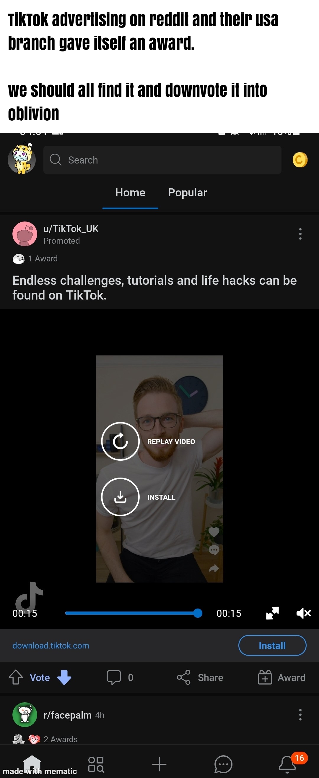 Filth thinking it can advertise | Scrolller