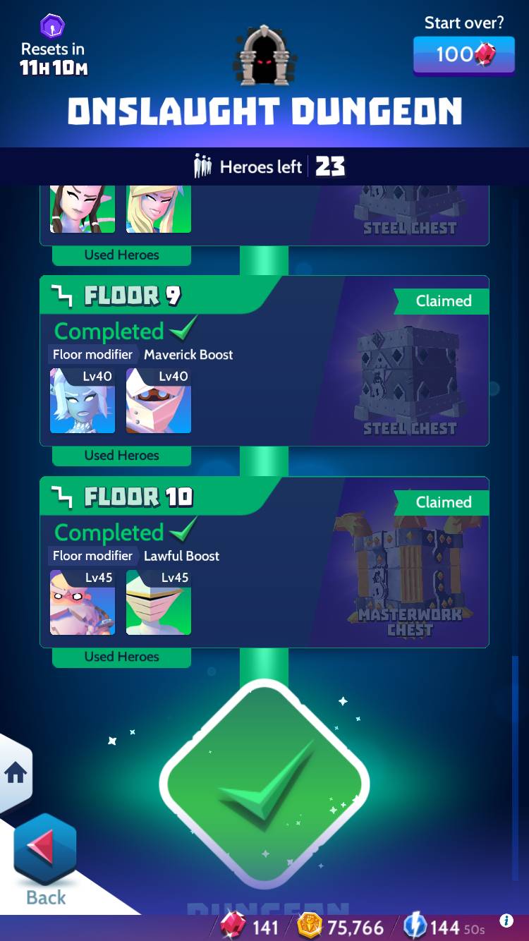 Finally able to finish Onslaught daily | Scrolller