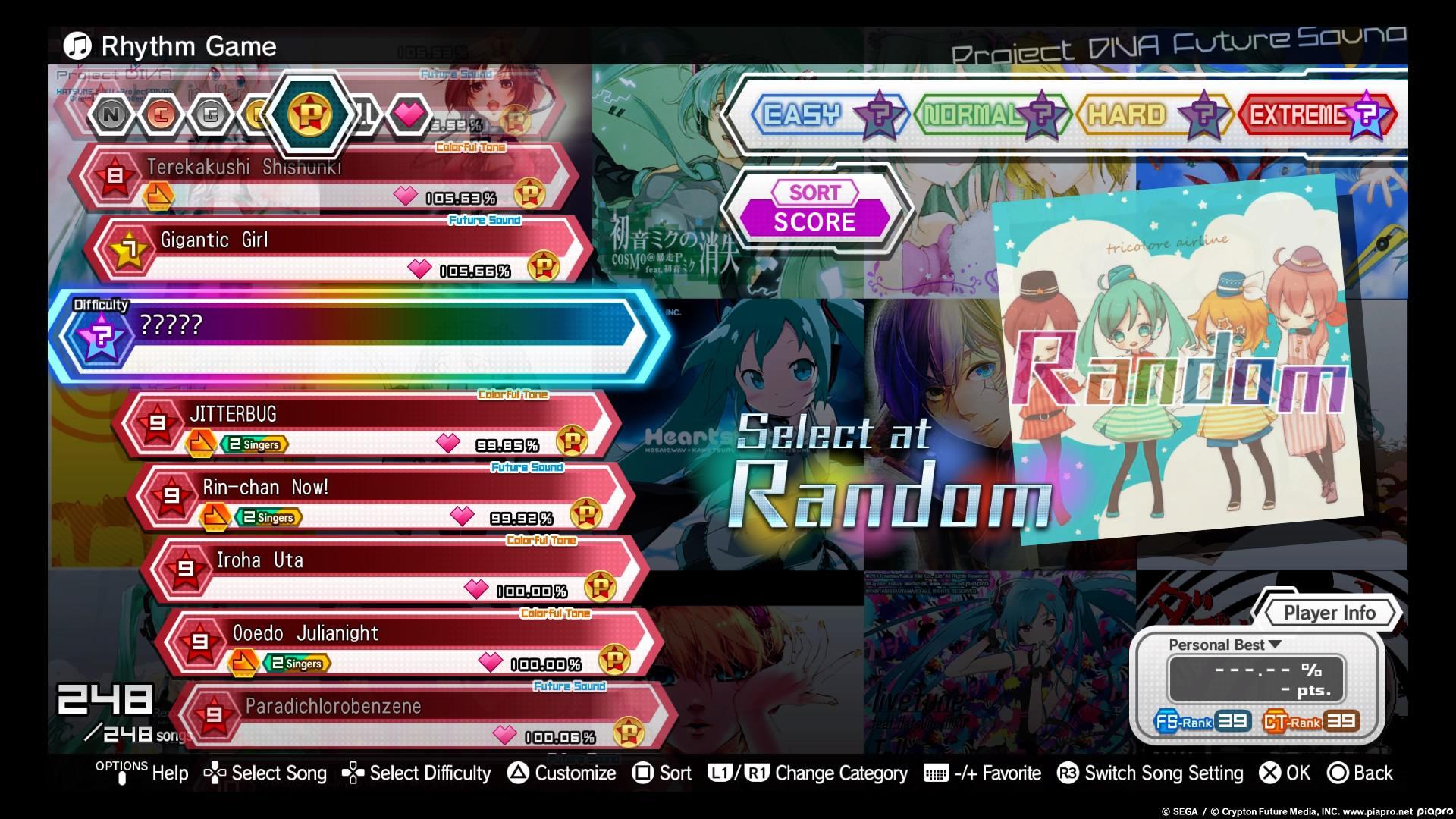 Finally!! All 248 Extremes in Future Tone perfected!! | Scrolller