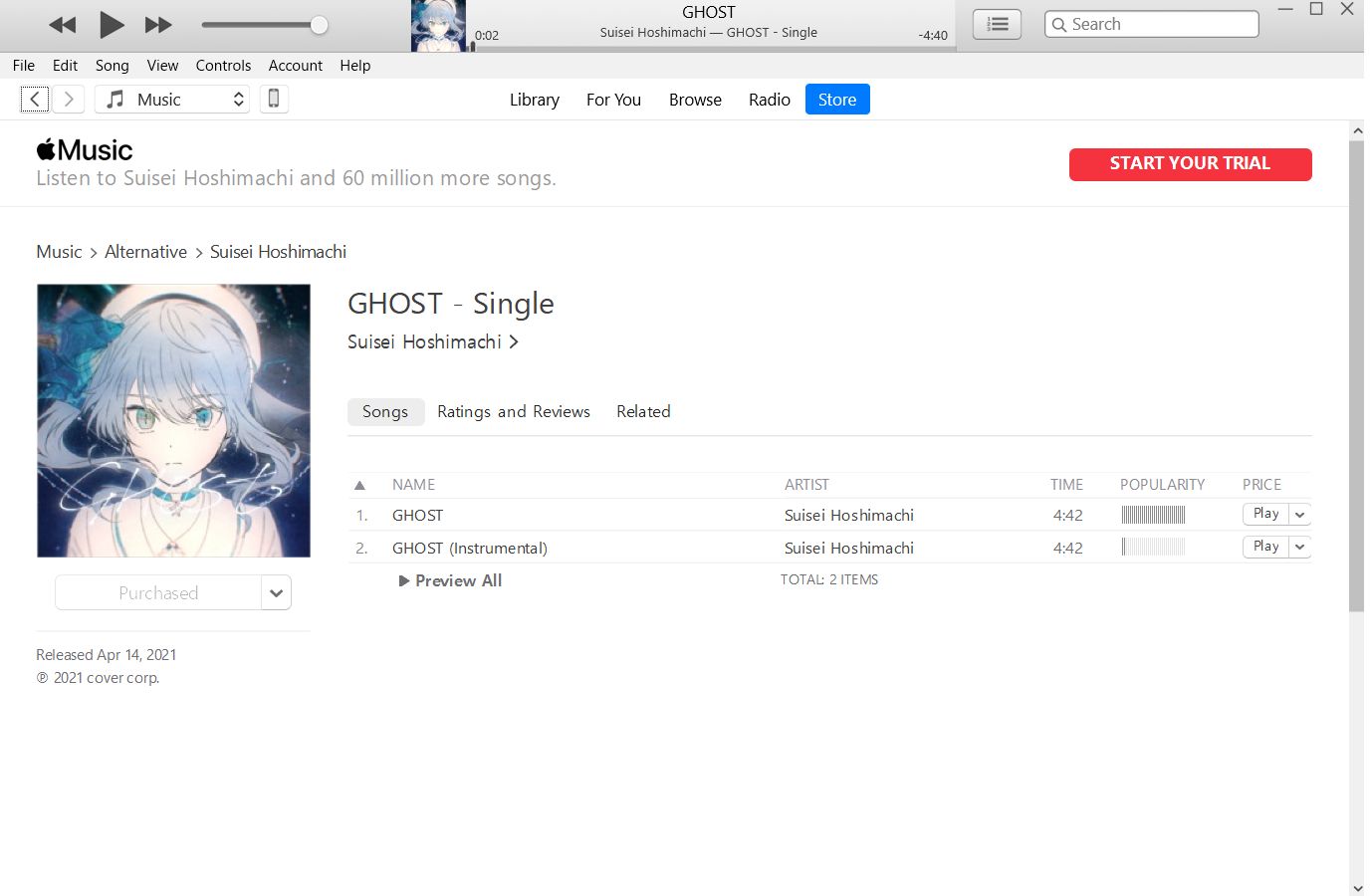 FINALLY bought her single, and I had to change my region settings. Was it worth it? Yes. Yes it ...