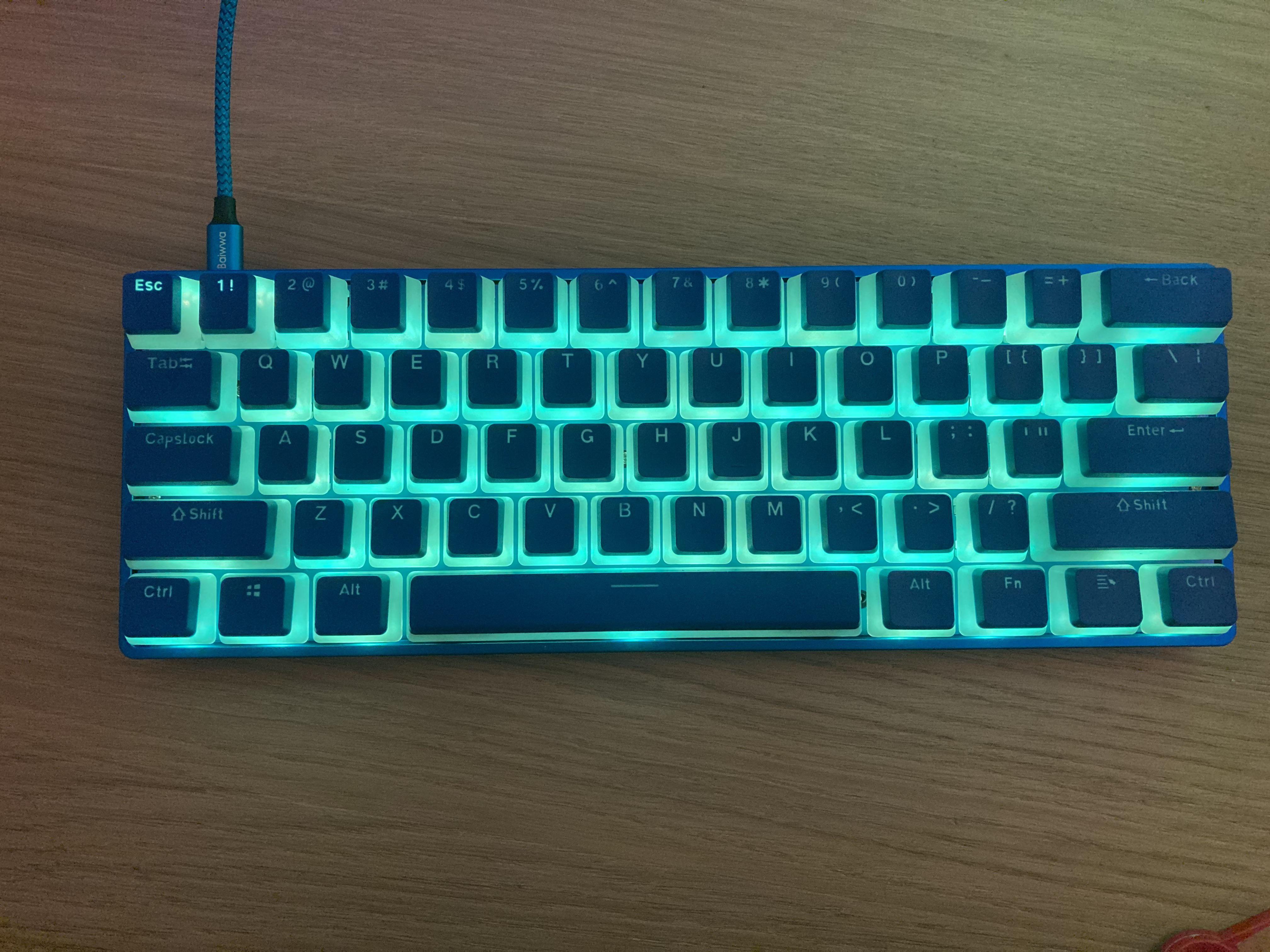 Finally built my first keeb | Scrolller