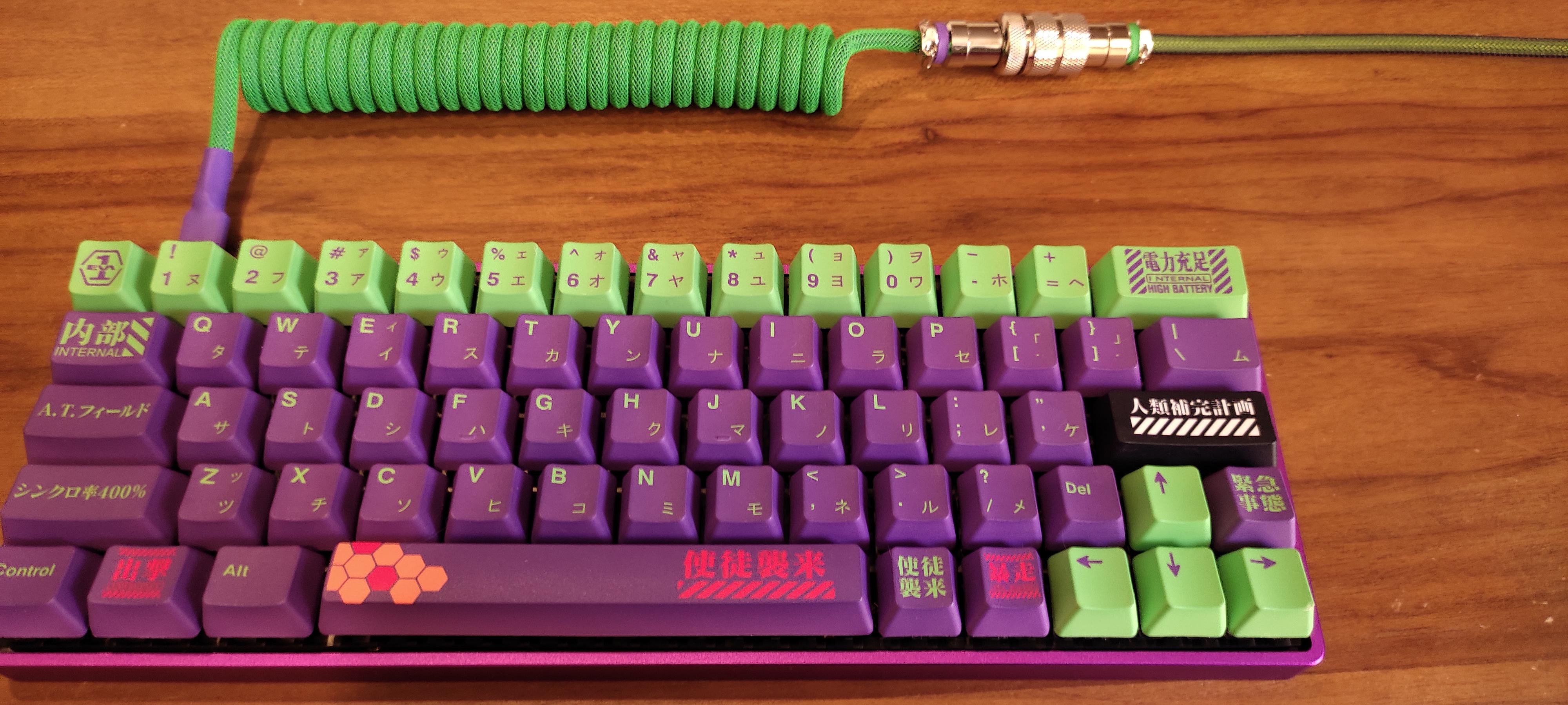 Finally finished my evangelion themed build | Scrolller