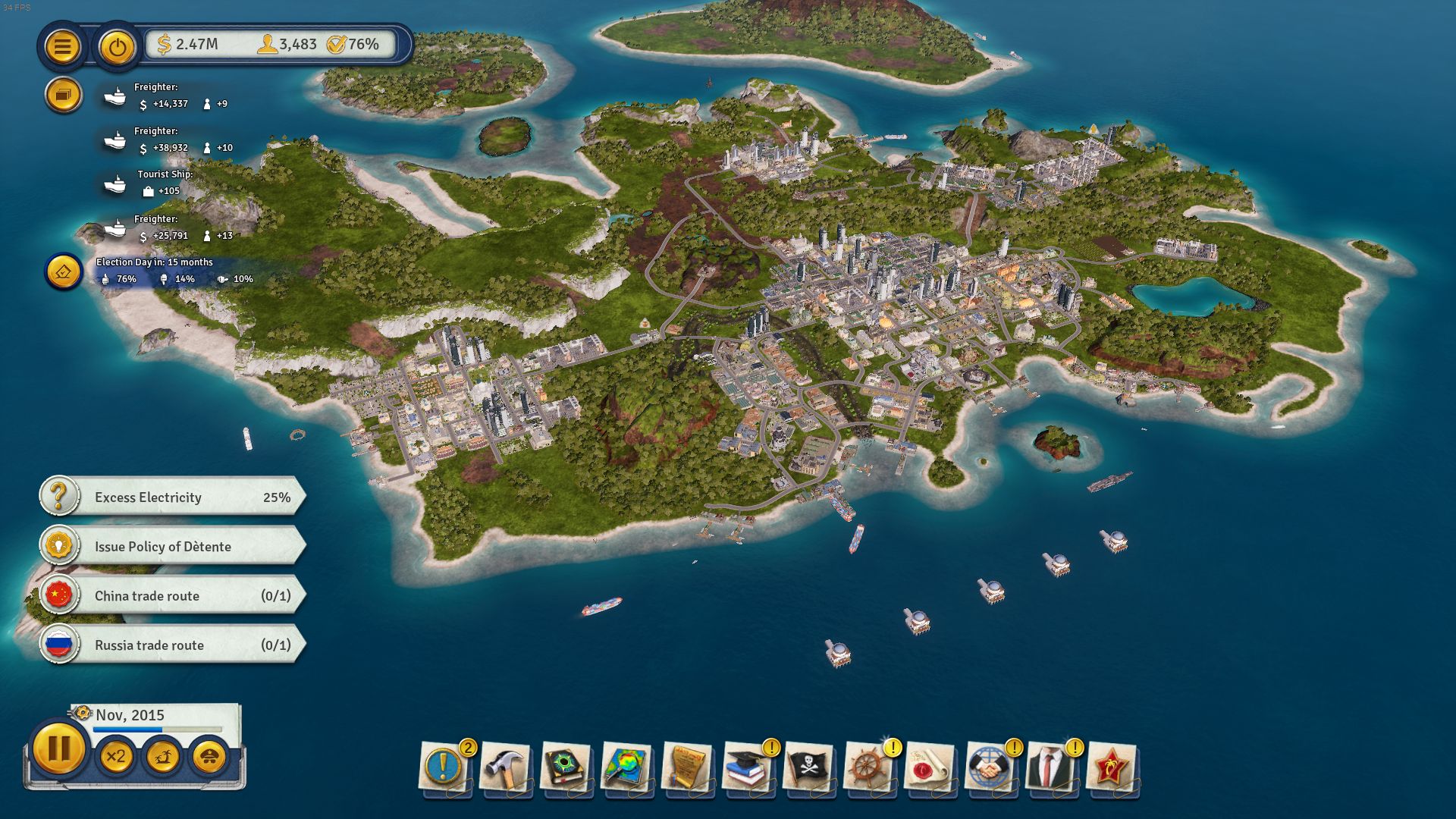 Finally finished my first successful Tropico 6 game. | Scrolller