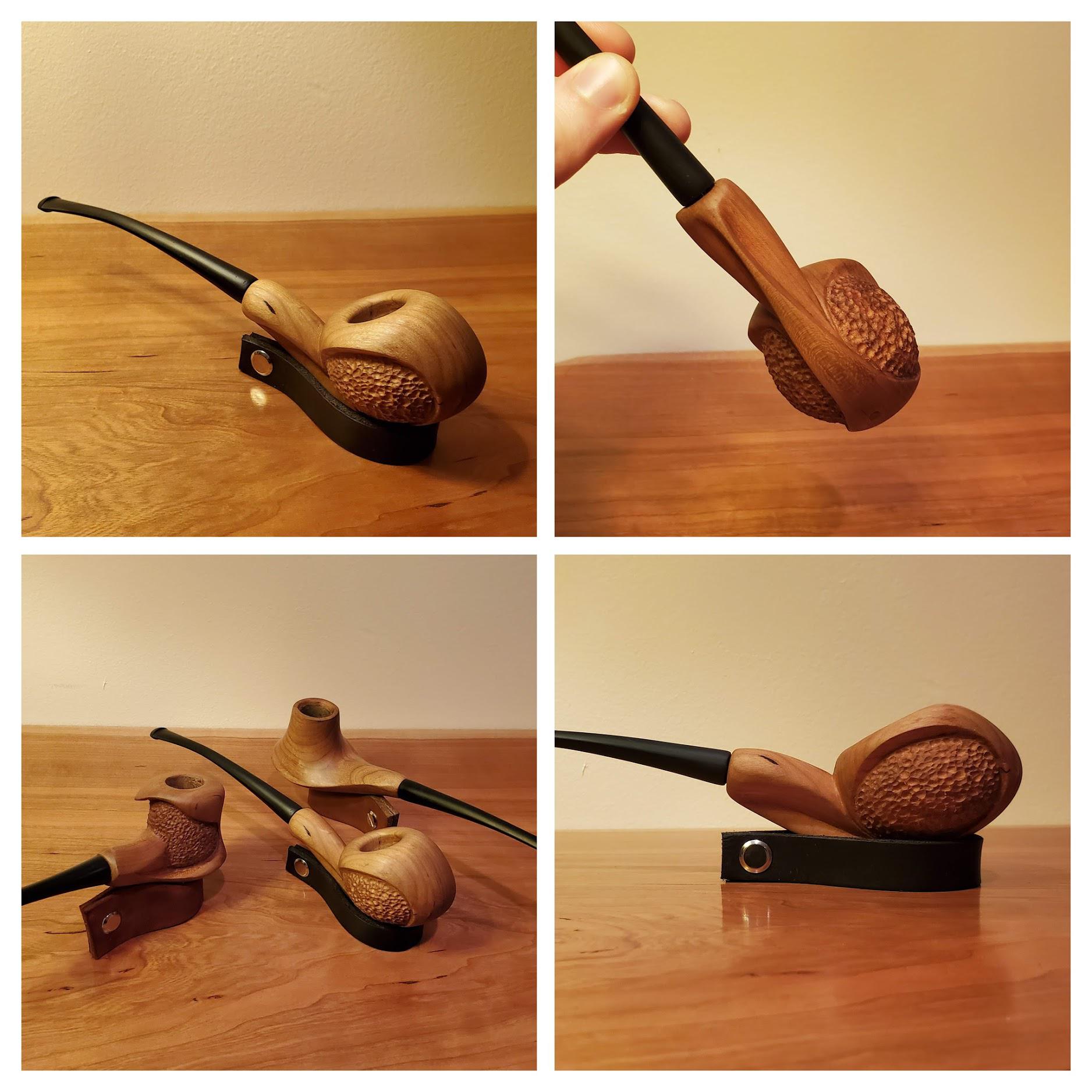 Finally finished my third pipe! | Scrolller