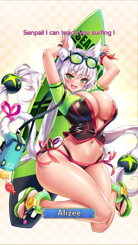 Finally got Alizee on my 4th summon step | Scrolller