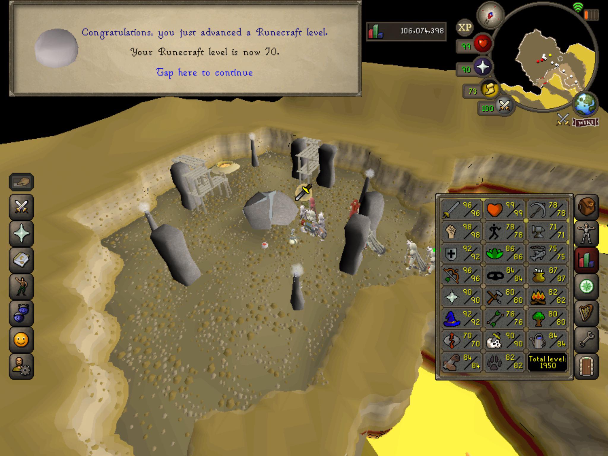 Finally got base 70s and total 1950 | Scrolller
