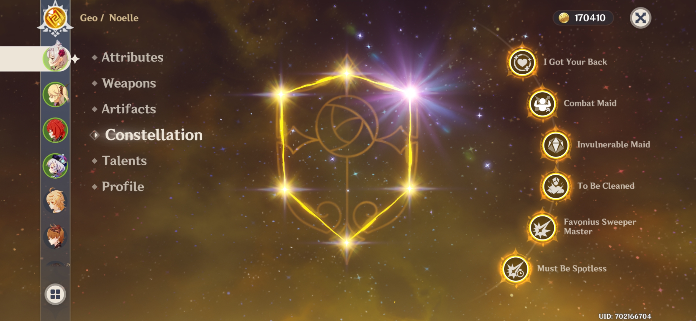 Finally got her max constellation | Scrolller