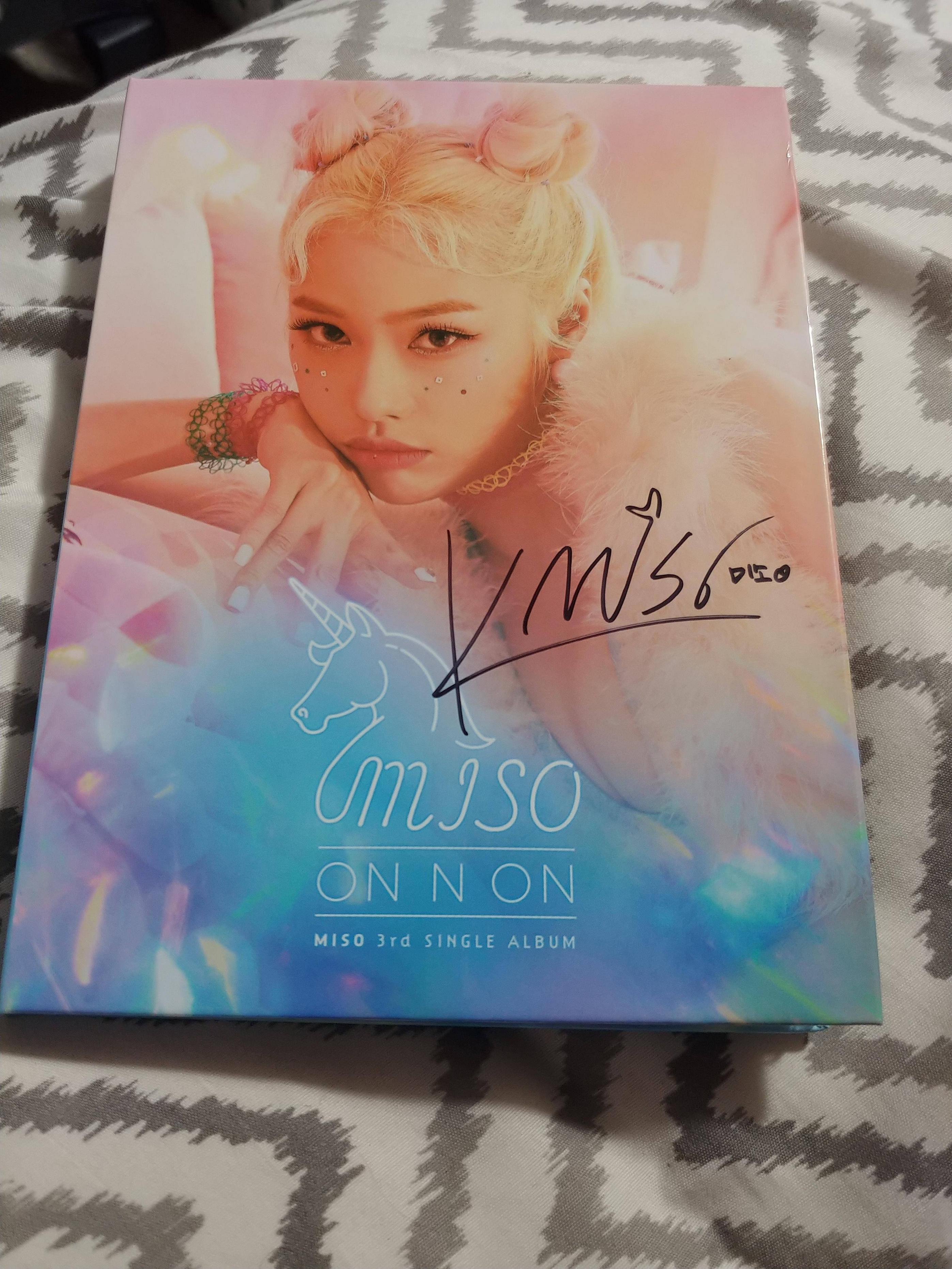 Finally Got My Signed Miso Single! | Scrolller
