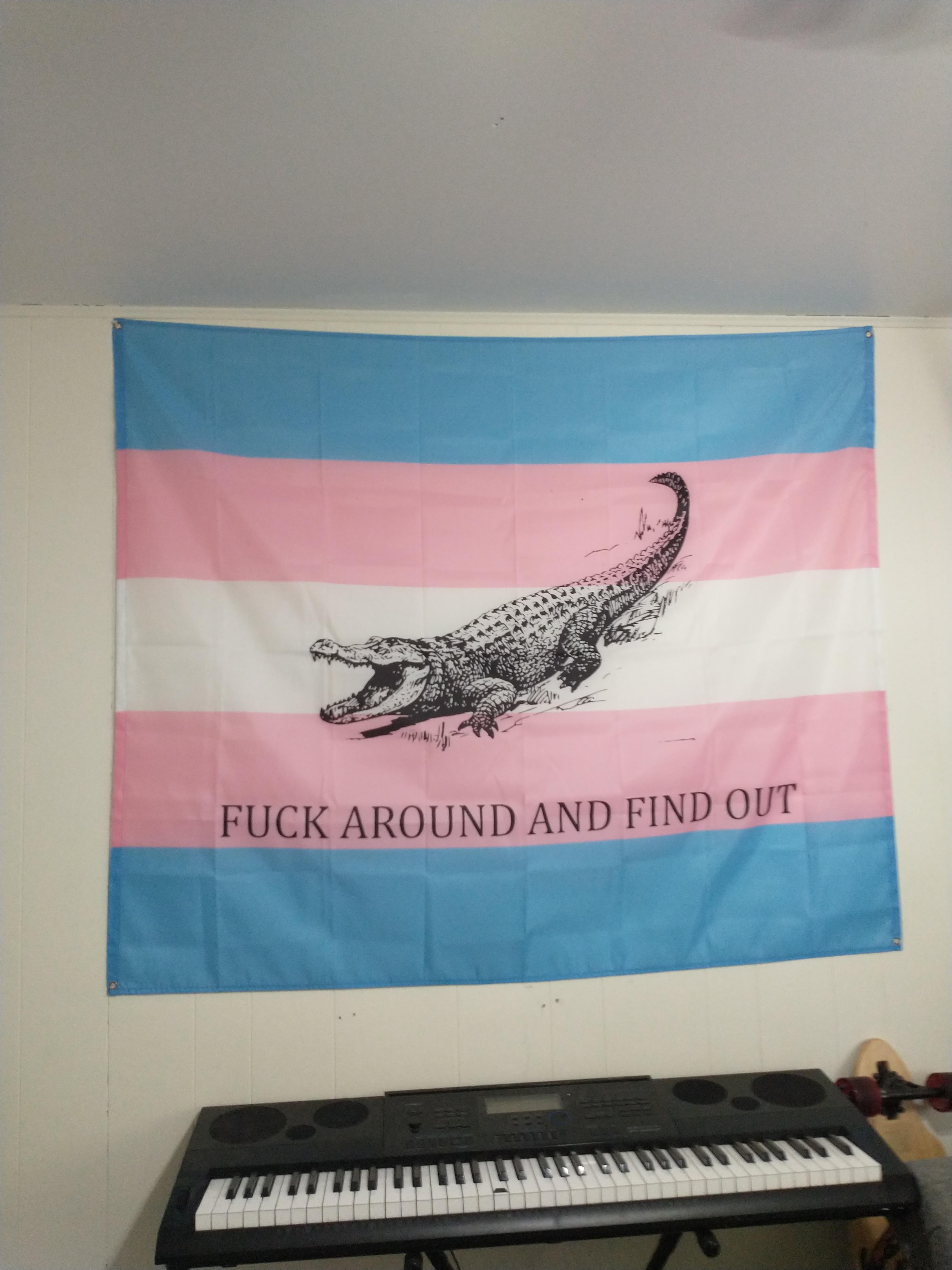 Finally hung up my pride flag | Scrolller