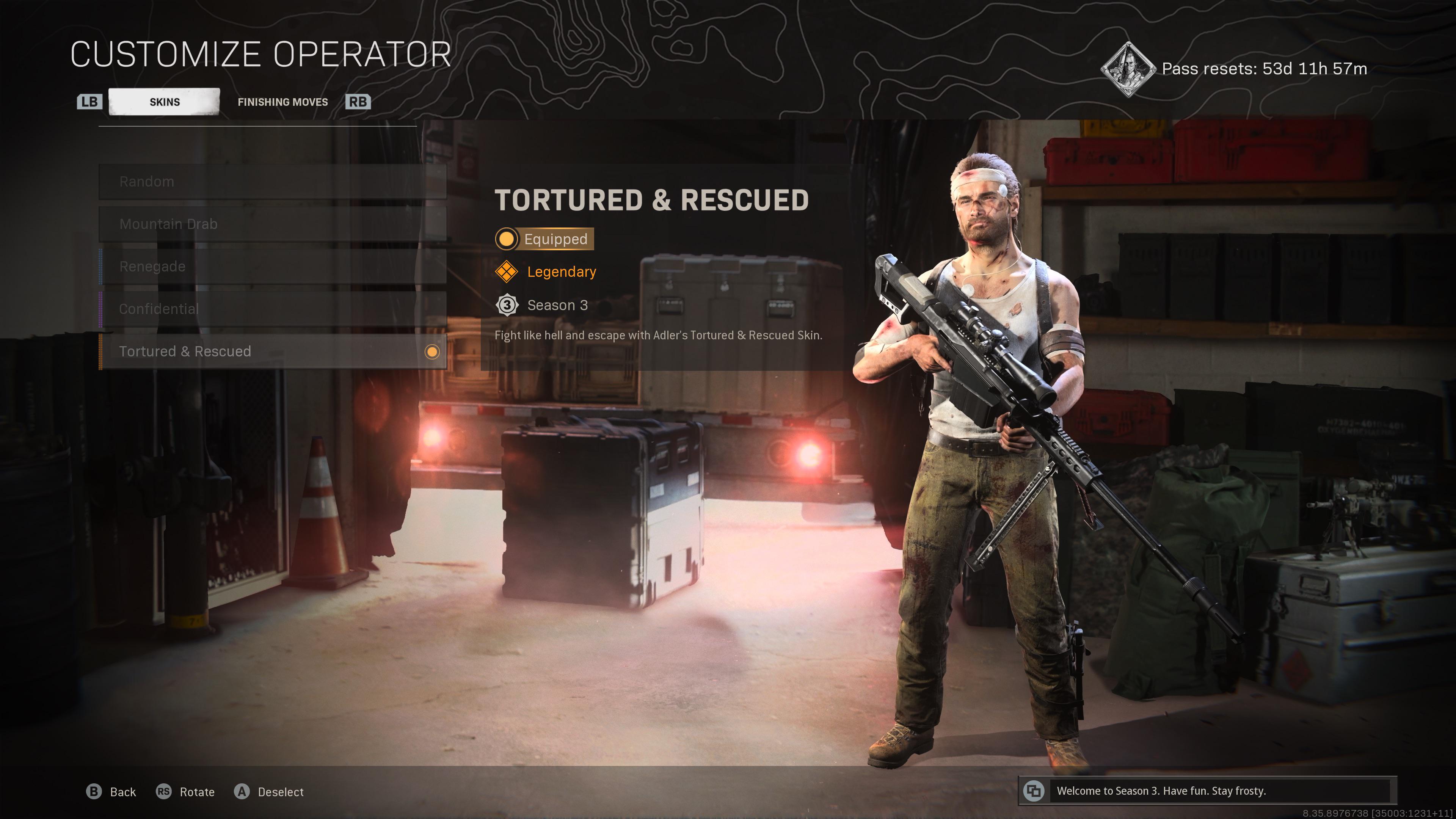 Finally managed to get the skin through Warzone and realized that people actually take plunder ...