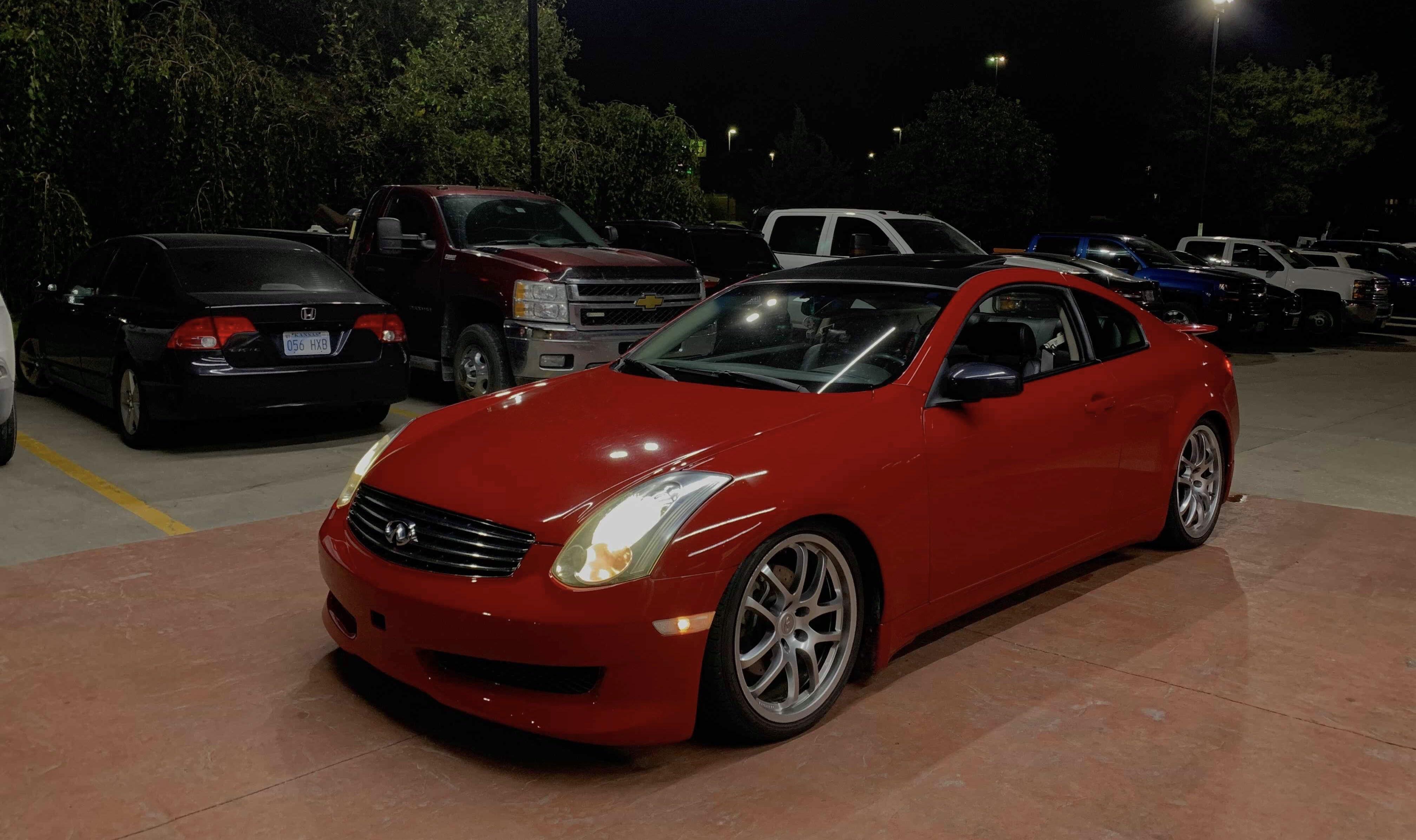 finally swapped front bumpers on my laser red 6MT | Scrolller