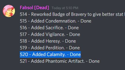 Finally, they added Calamity to Calamity | Scrolller