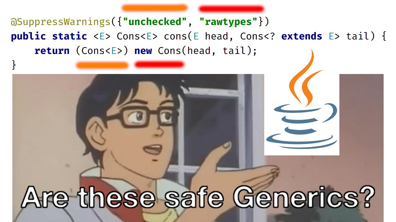 Finally Tricked Java Into Compiling My Covariant Immutable List Scrolller