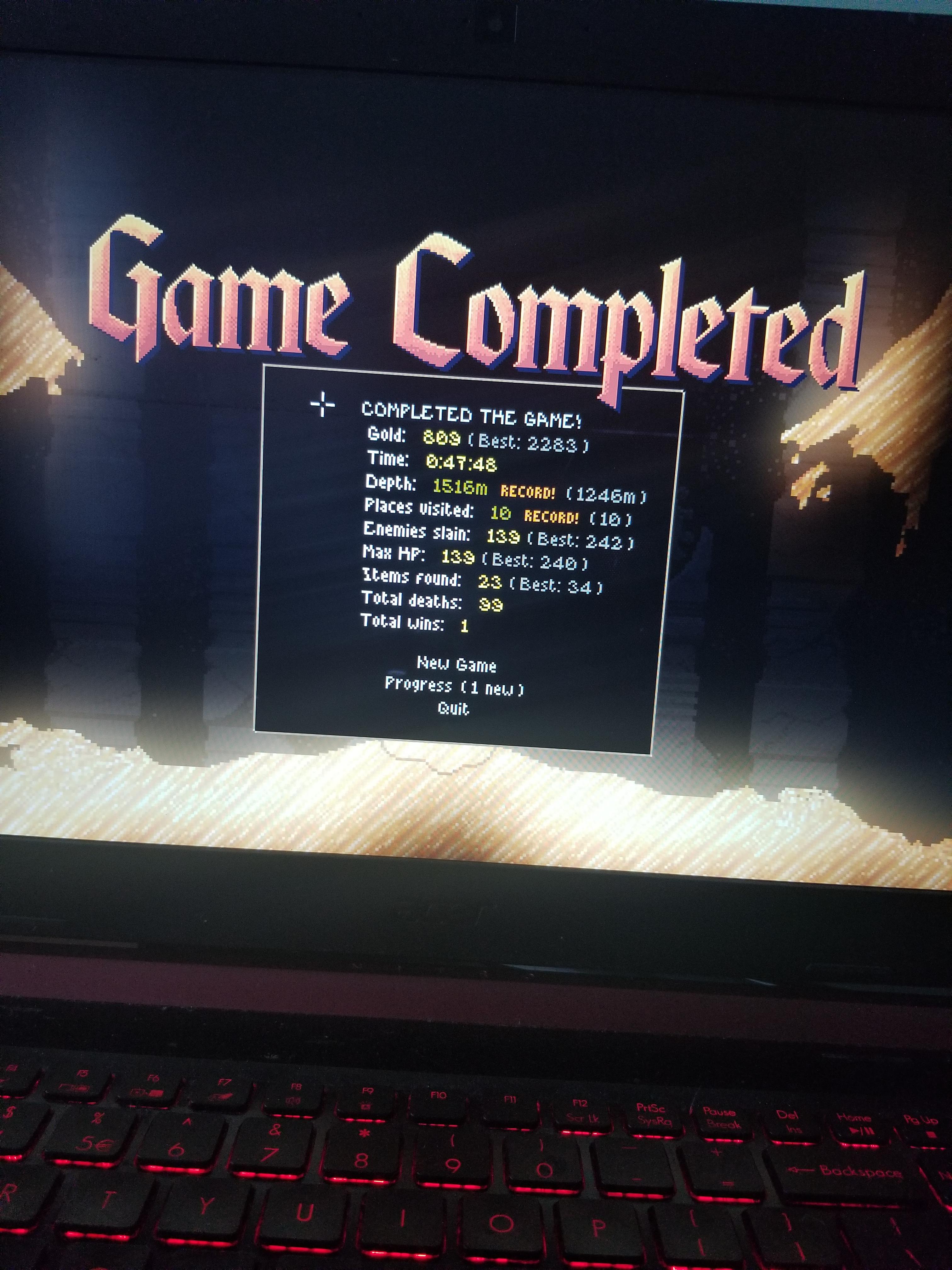 Finally won on my 100th game!!!! | Scrolller