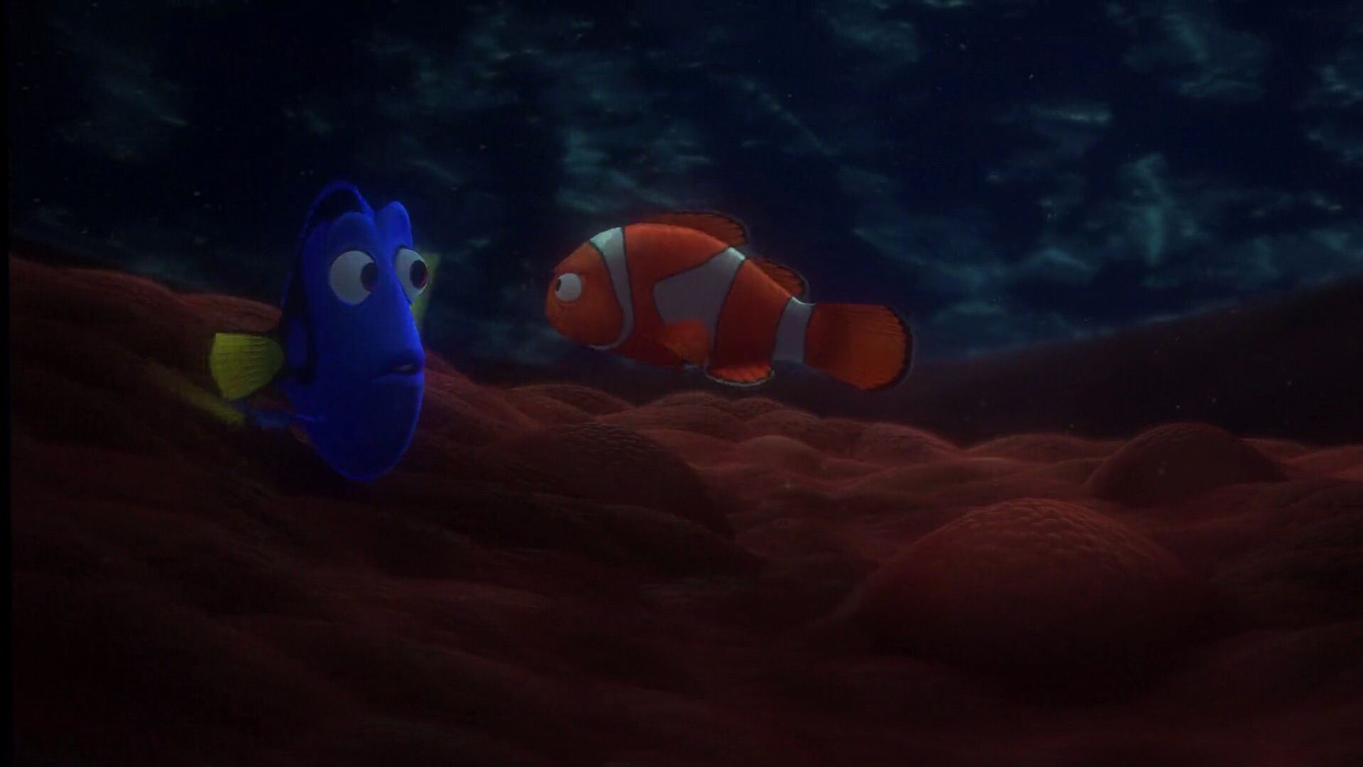 Finding Nemo - no source for the light inside the whale's mouth | Scrolller