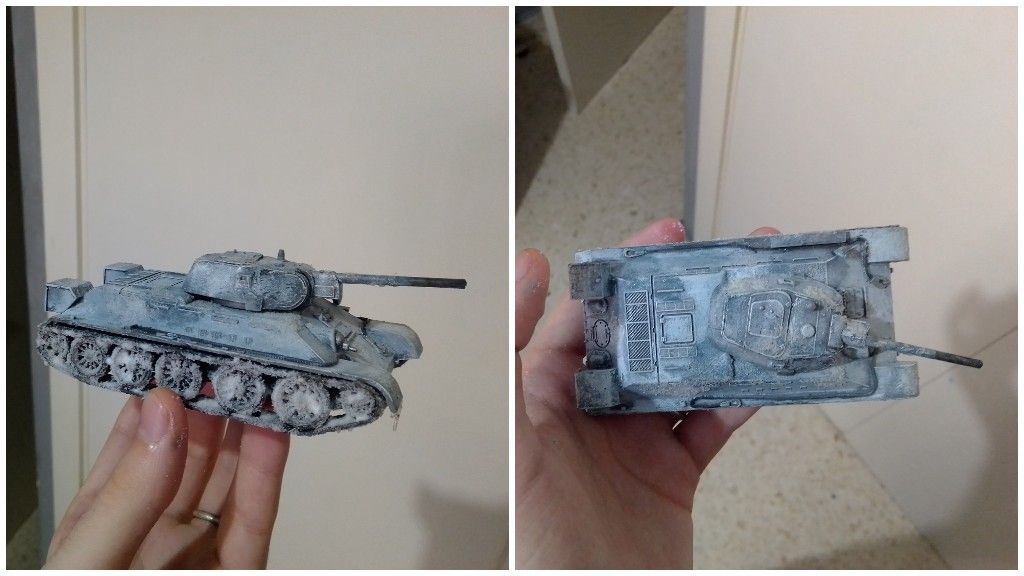 Finished my first Bolt Action model, a T34/76! | Scrolller