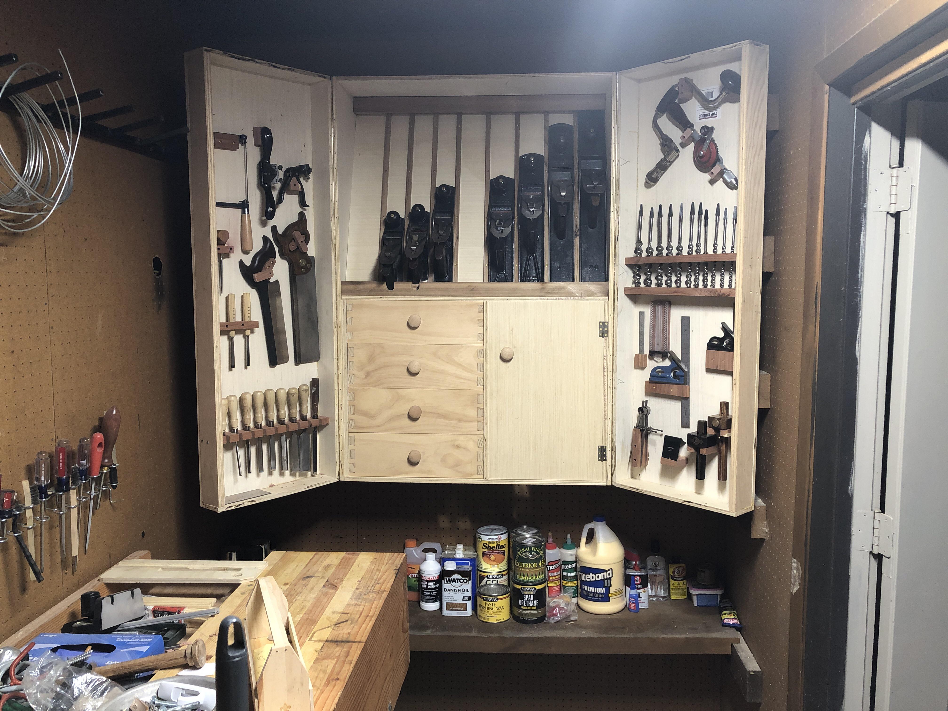 Finished my tool cabinet finally. | Scrolller