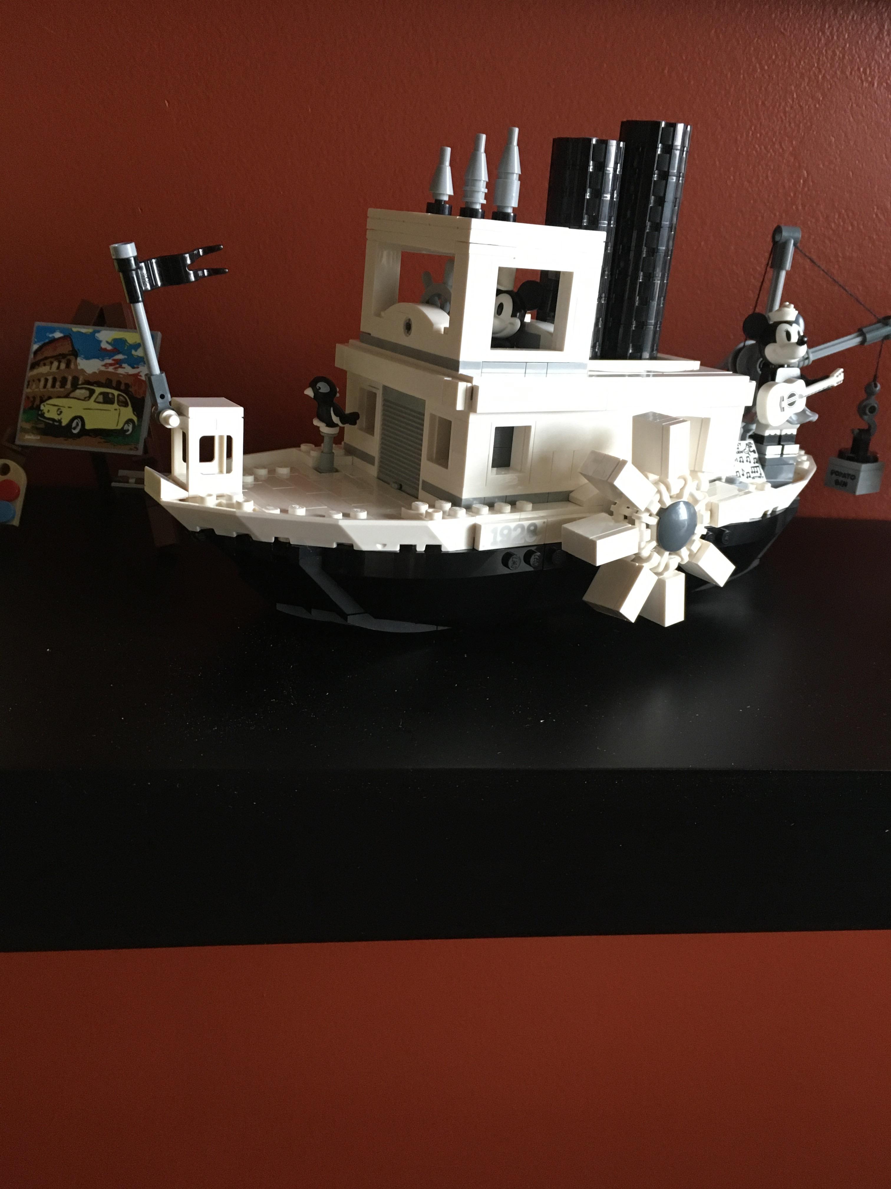 Finished Steamboat Willie. Fun build | Scrolller