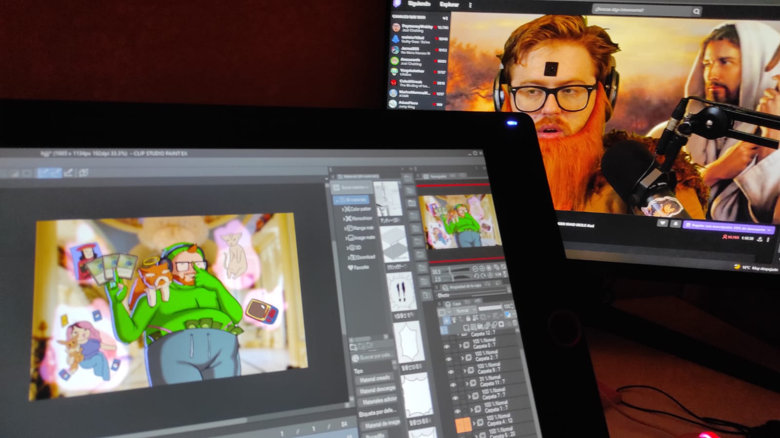 Finishing a wubby animation while watching ( already did the raid thing , we loyal simp) | Scrolller