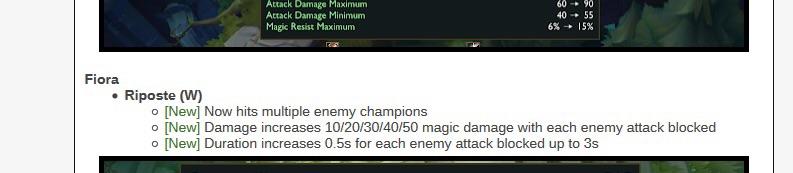 FIORA BUFFS ON PBE | Scrolller