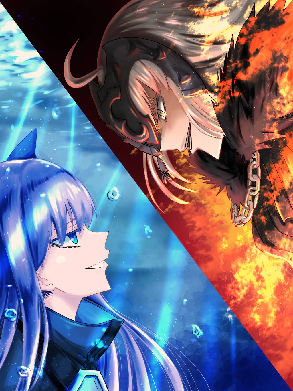 Fire(Jalter) vs Water(Melt) | Scrolller