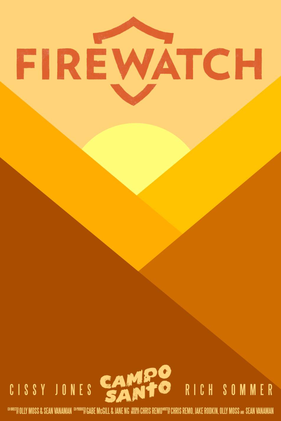 Firewatch - Minimalist Poster Design | Scrolller