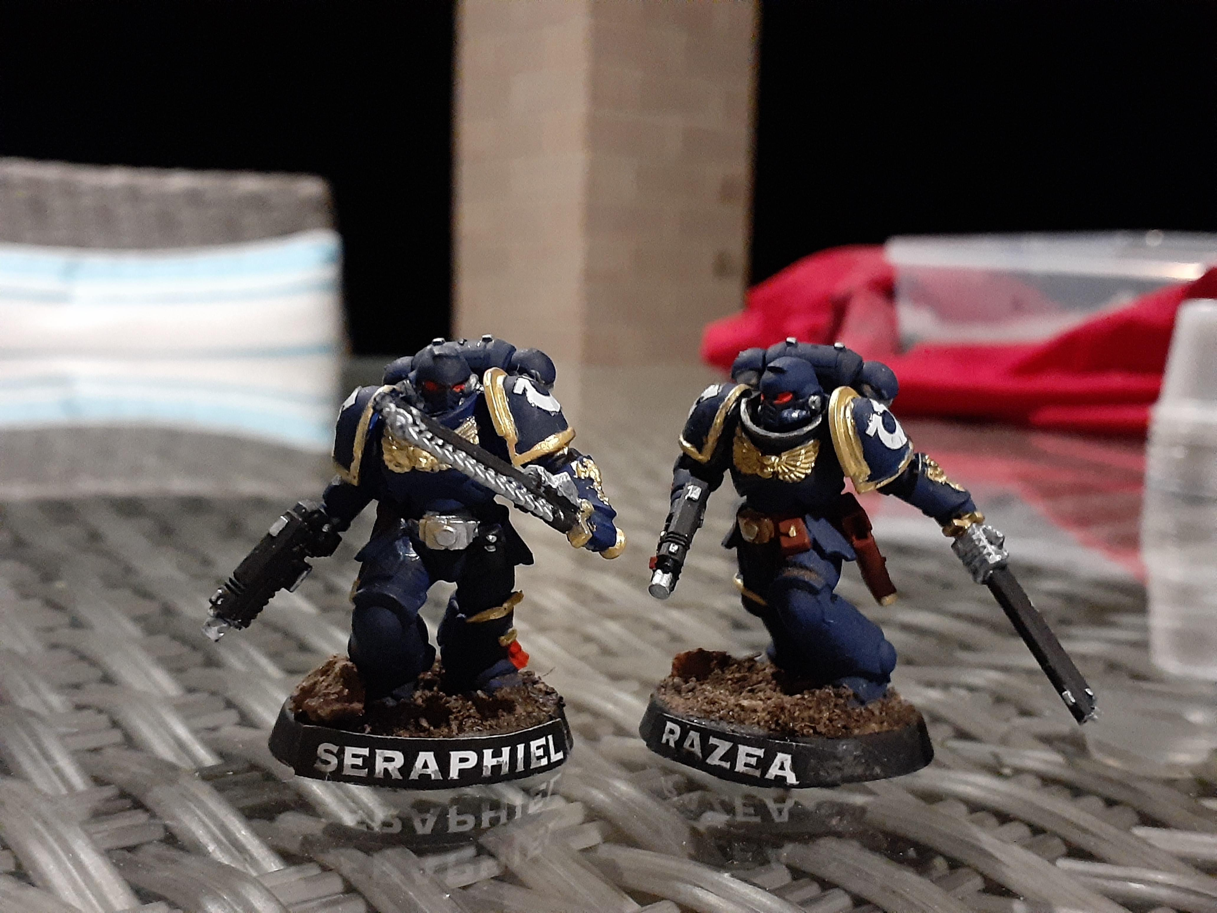 First 2 assault intercessors completed | Scrolller