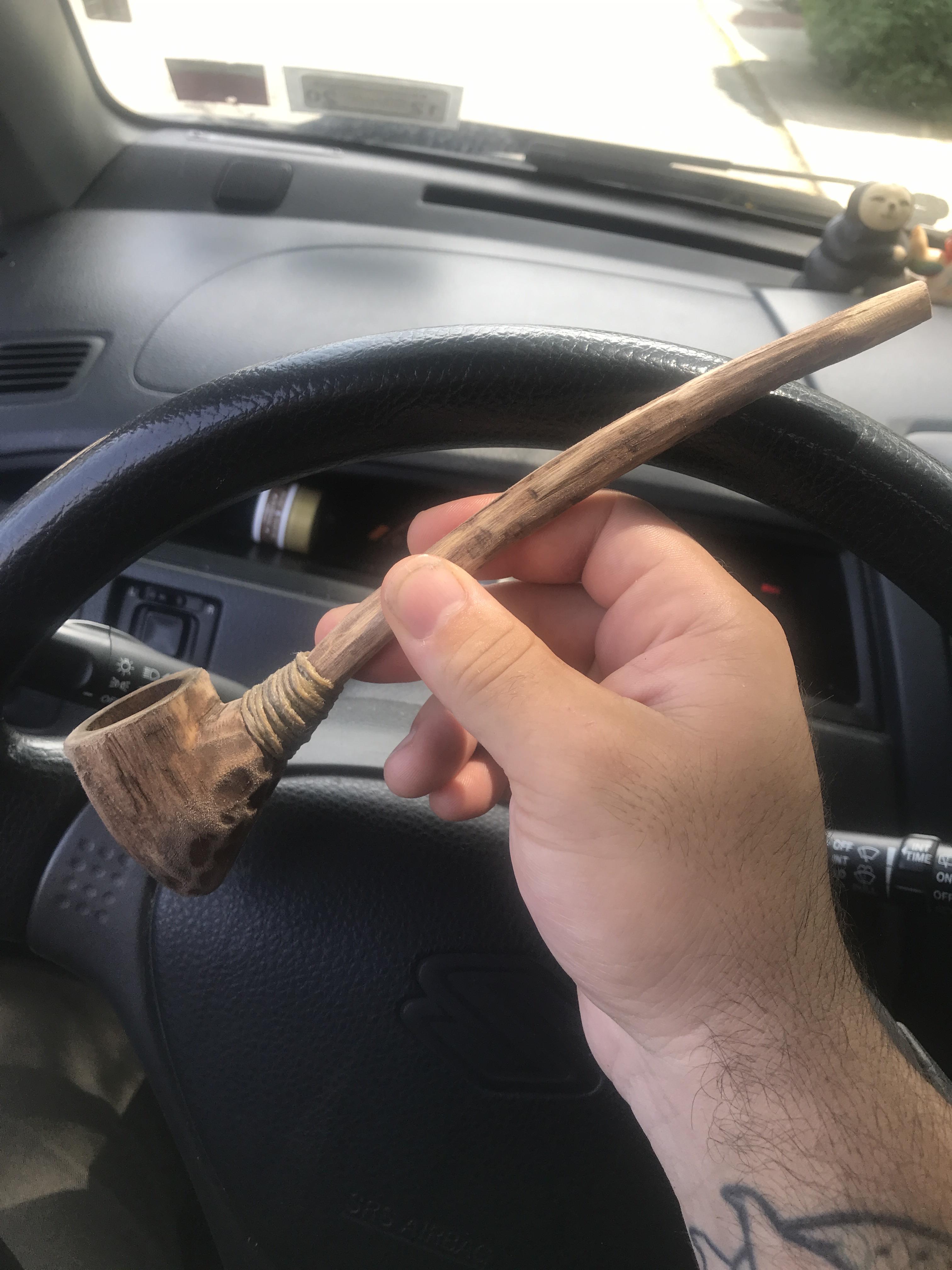First attempt at making a pipe ! | Scrolller