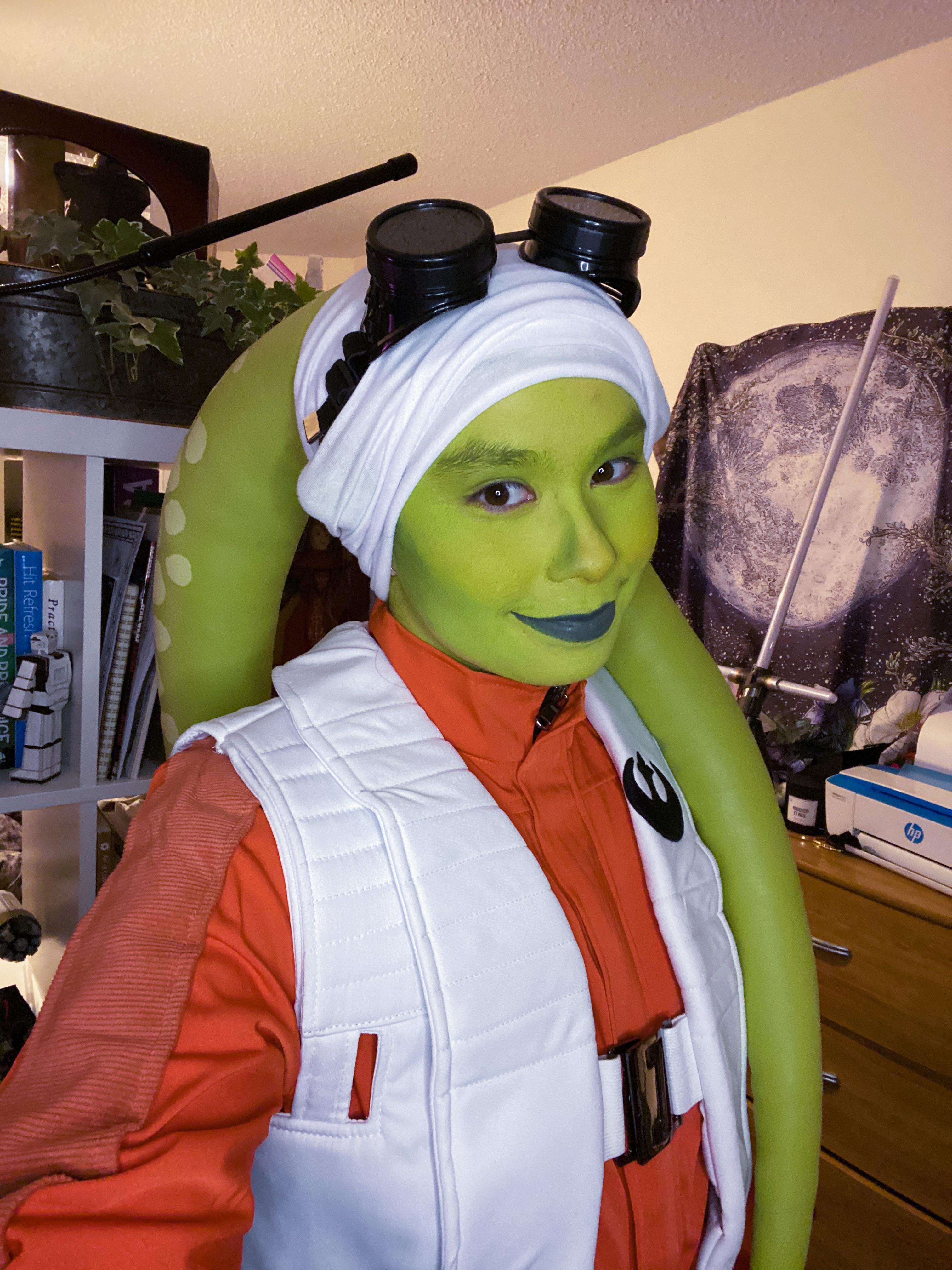 First body paint! Hera Syndulla/Twi’lek pilot W I P [self] | Scrolller