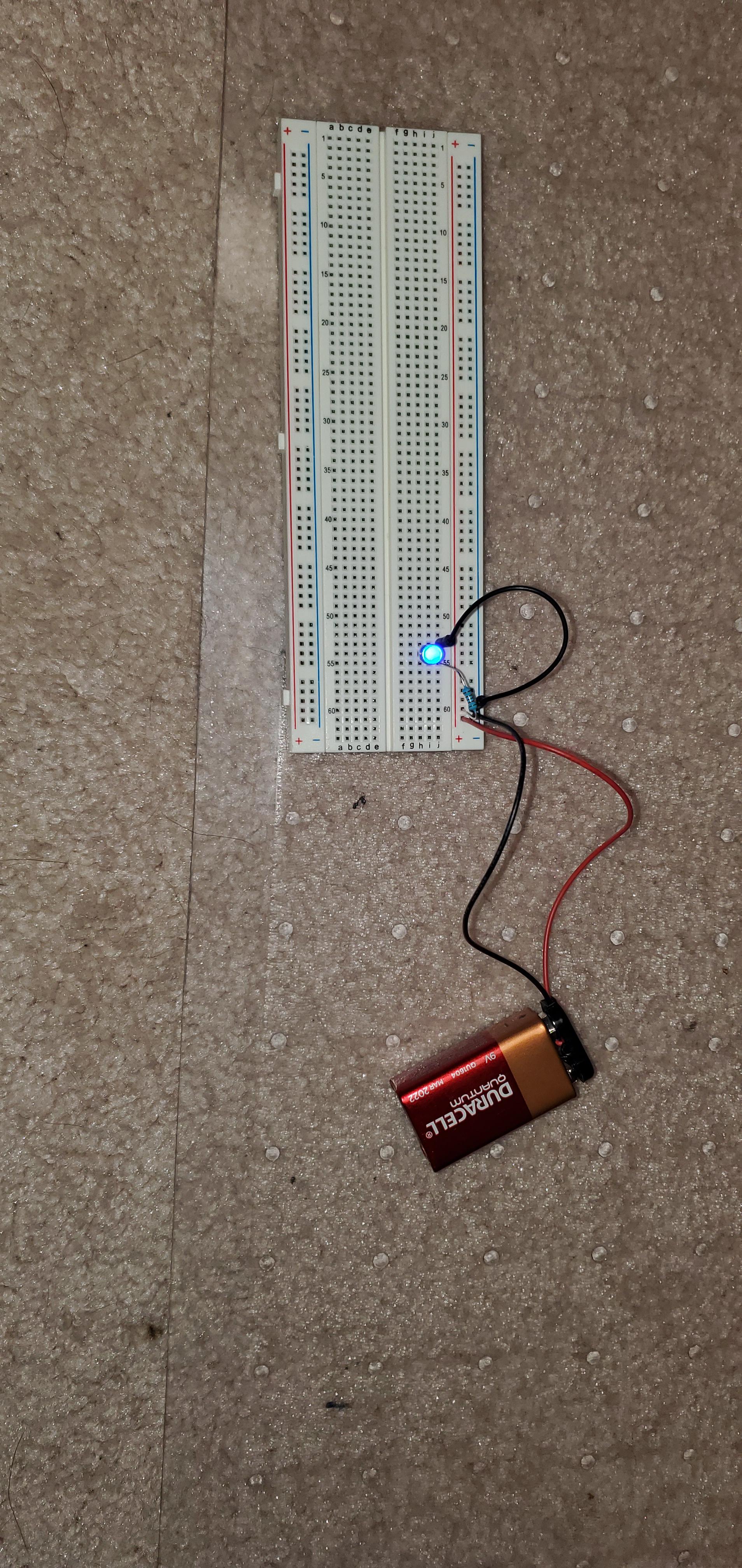 First breadboard circuit how to improve | Scrolller