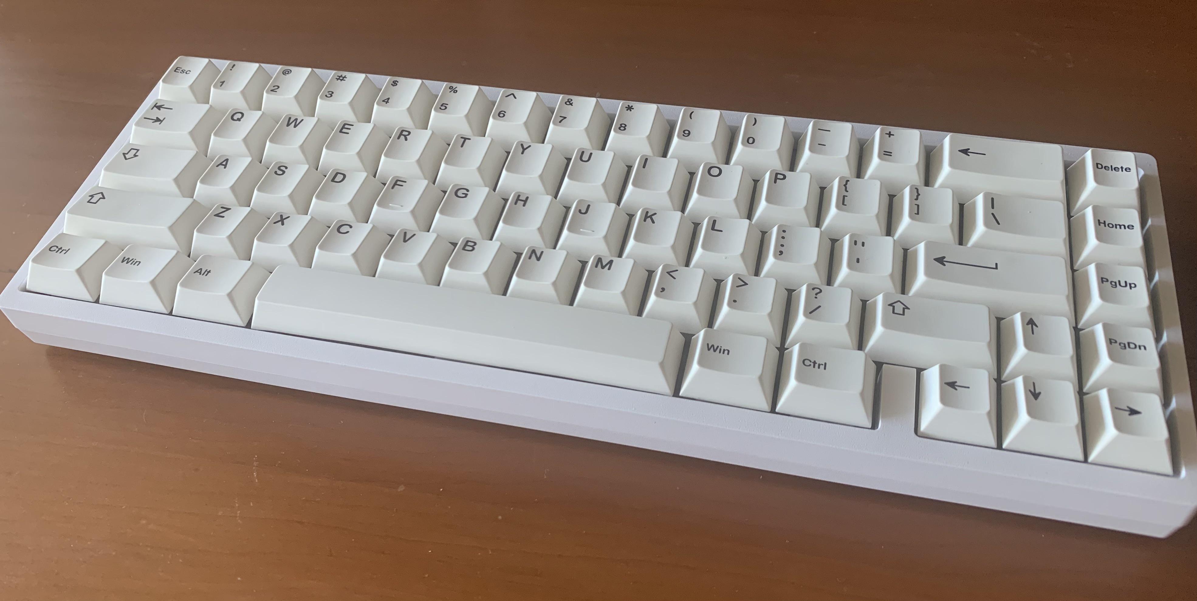 First build: KBD67 Lite | Scrolller