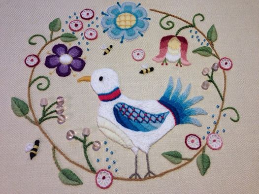 First crewel project | Scrolller