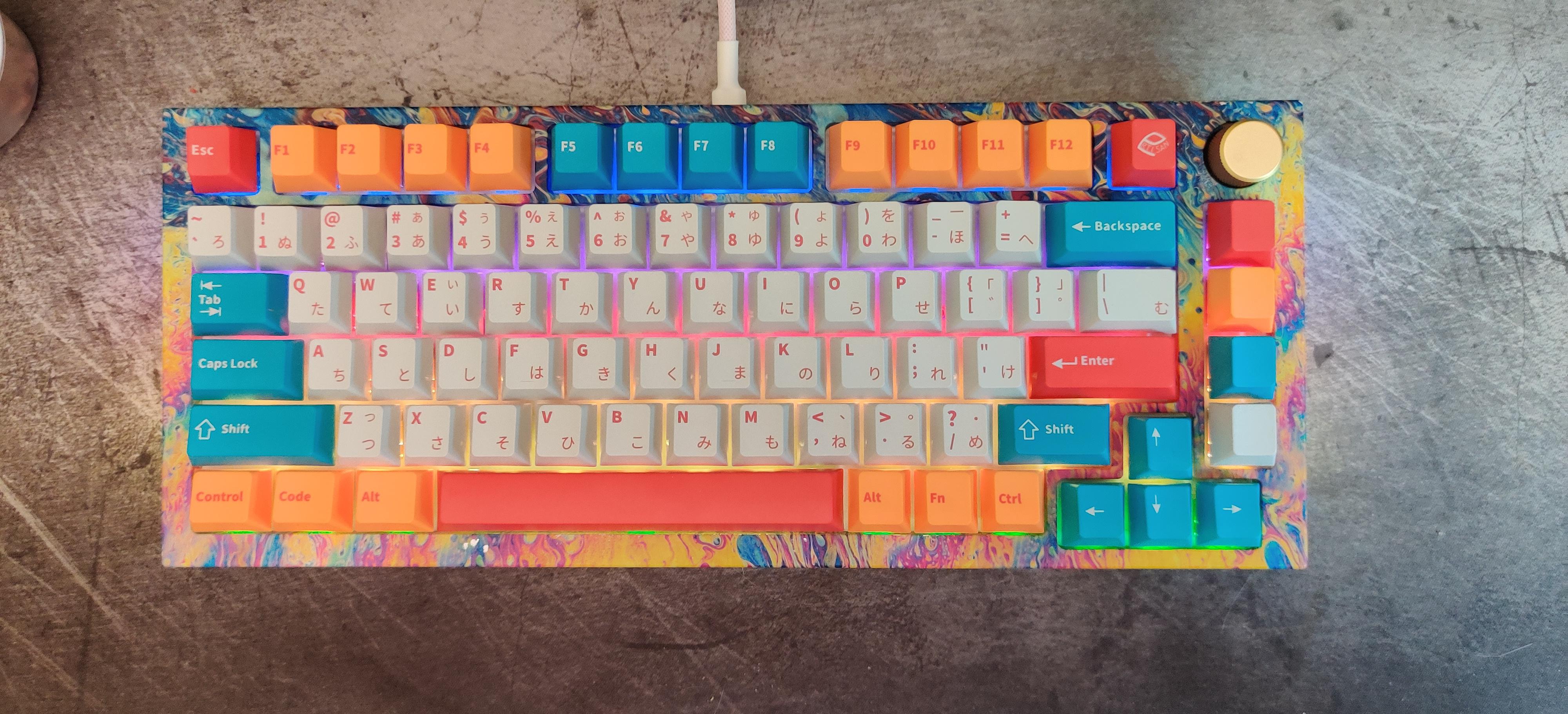 First custom build (Hydro dipped GMMK Pro) | Scrolller