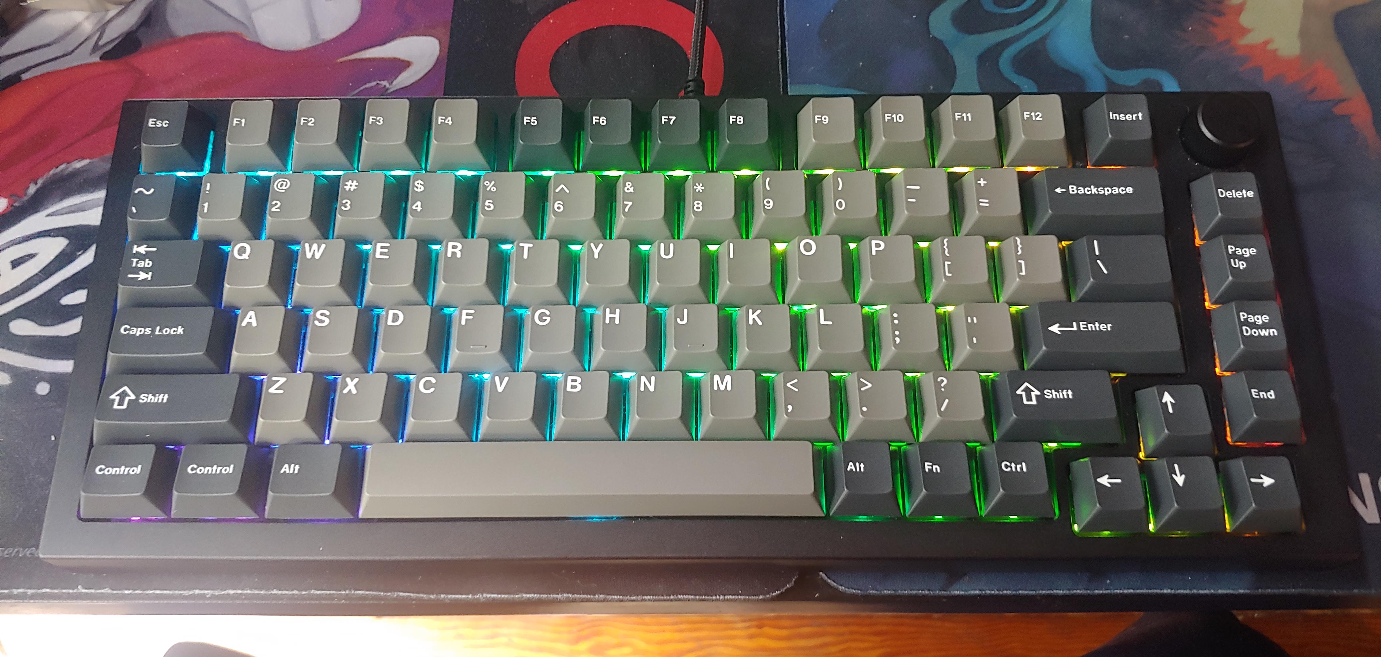 First custom keyboard (specs in comment) | Scrolller