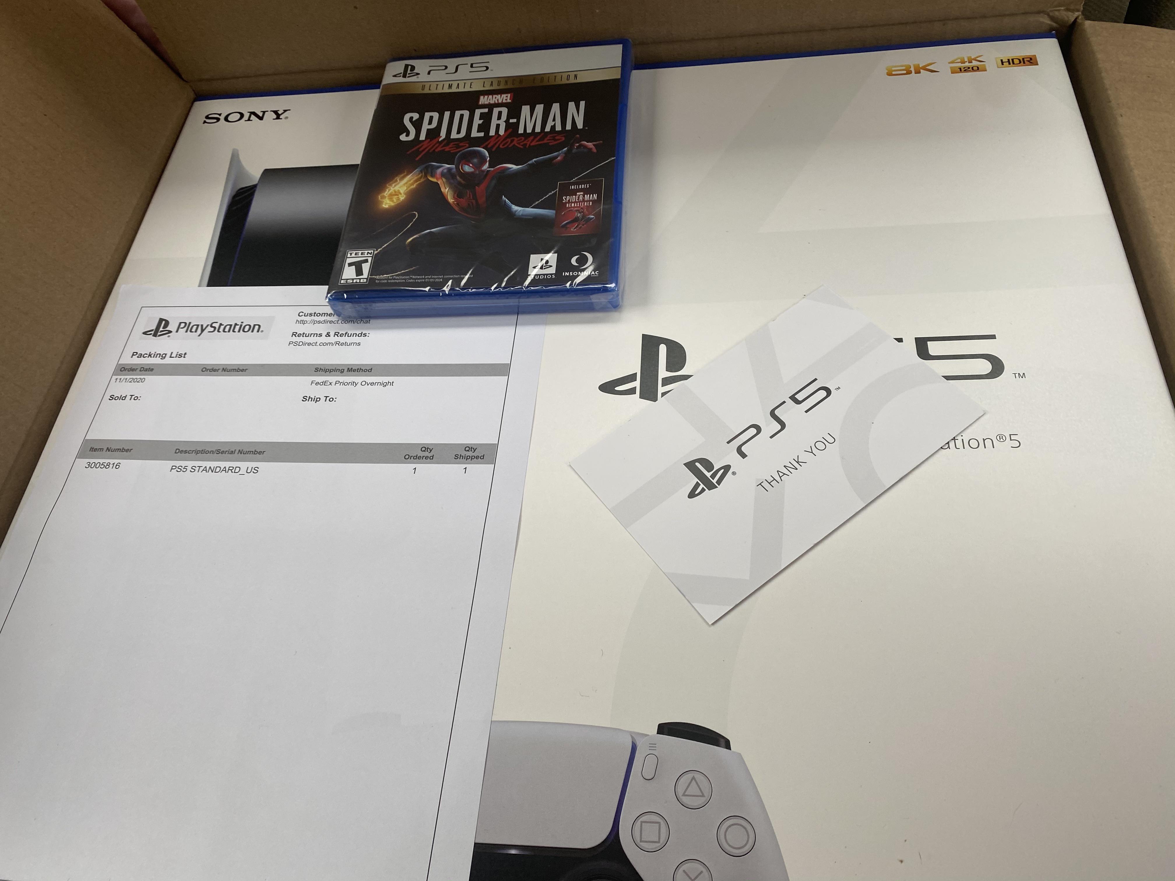 First day delivery, thanks PlayStation direct. | Scrolller