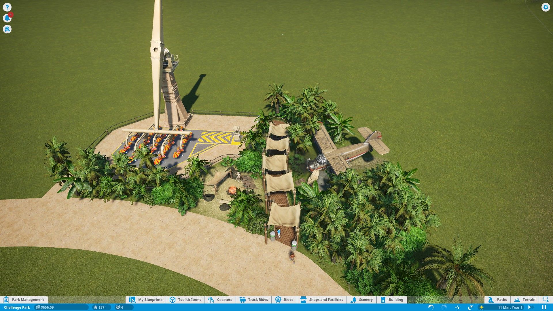 First ever ride in planet coaster | Scrolller