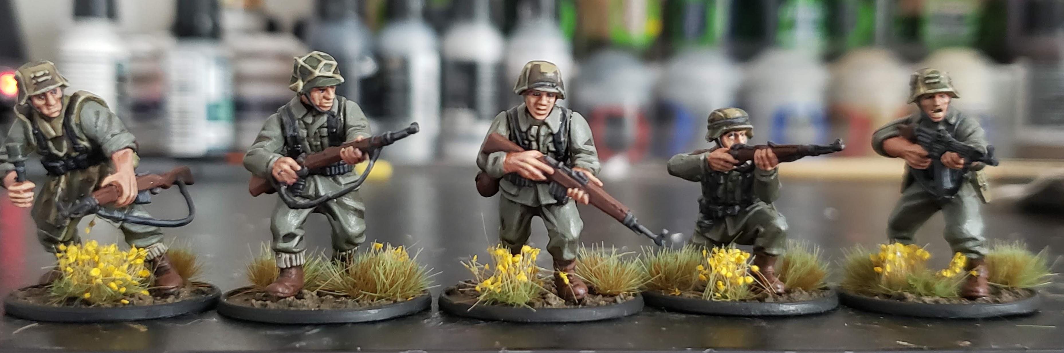 First five grenadiers done | Scrolller