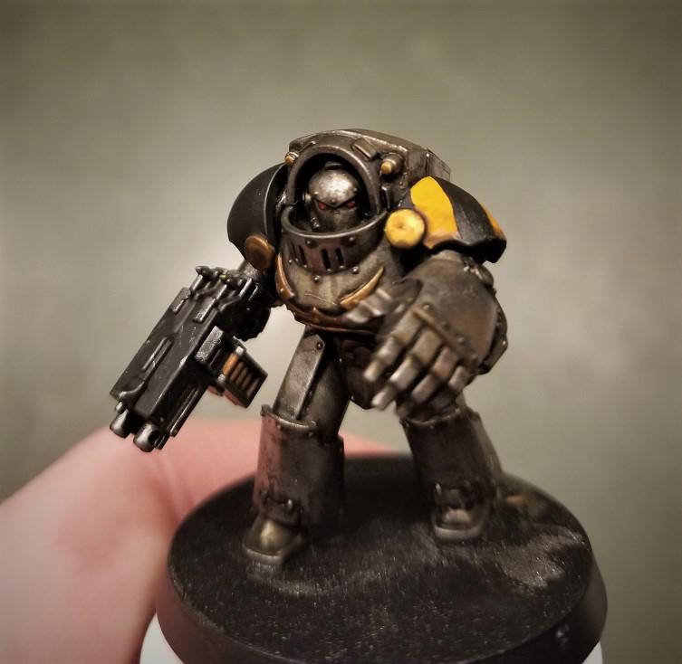 First Iron Warrior and first 30k model! | Scrolller