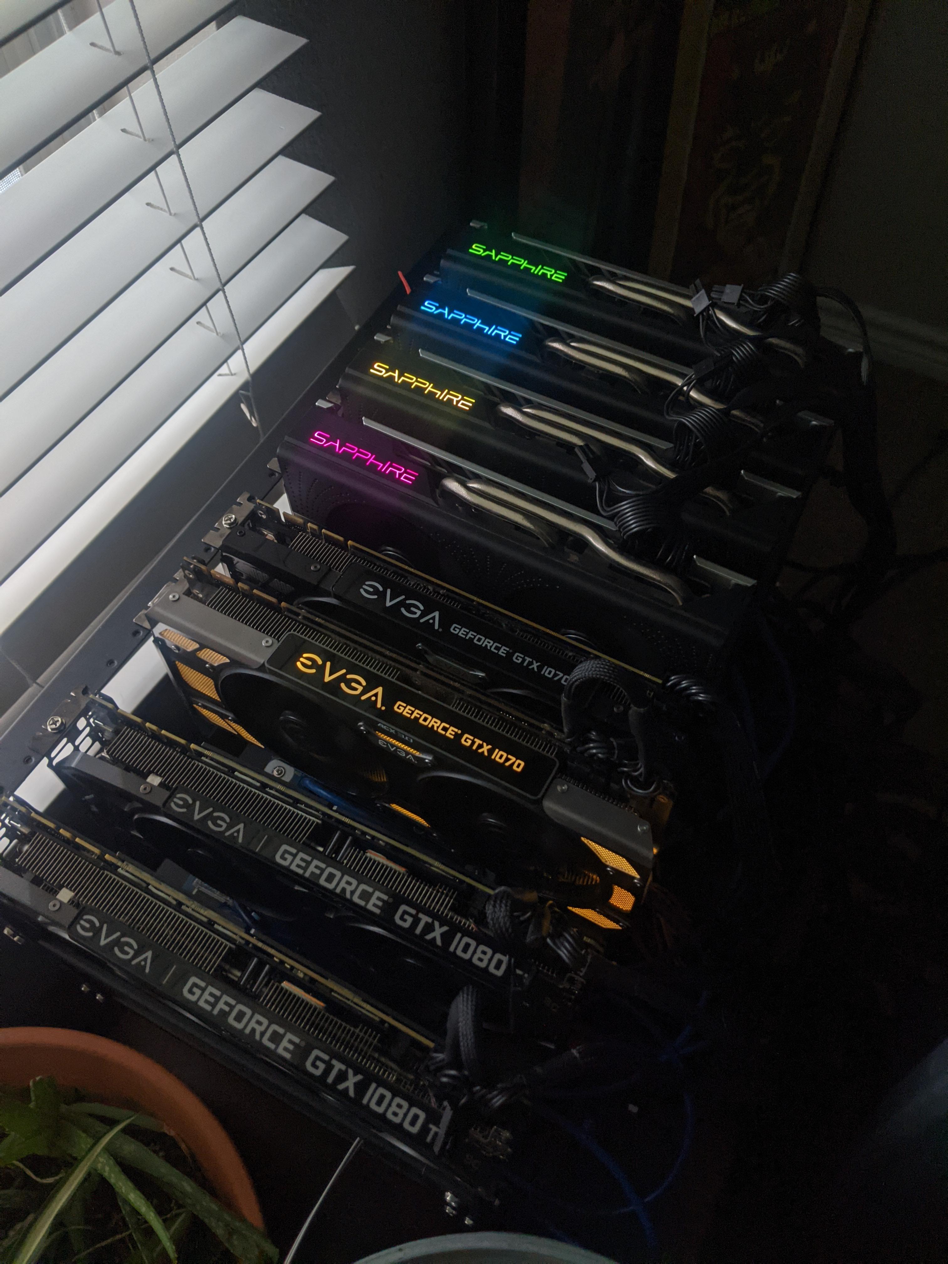 First major build. 261mh/s. | Scrolller