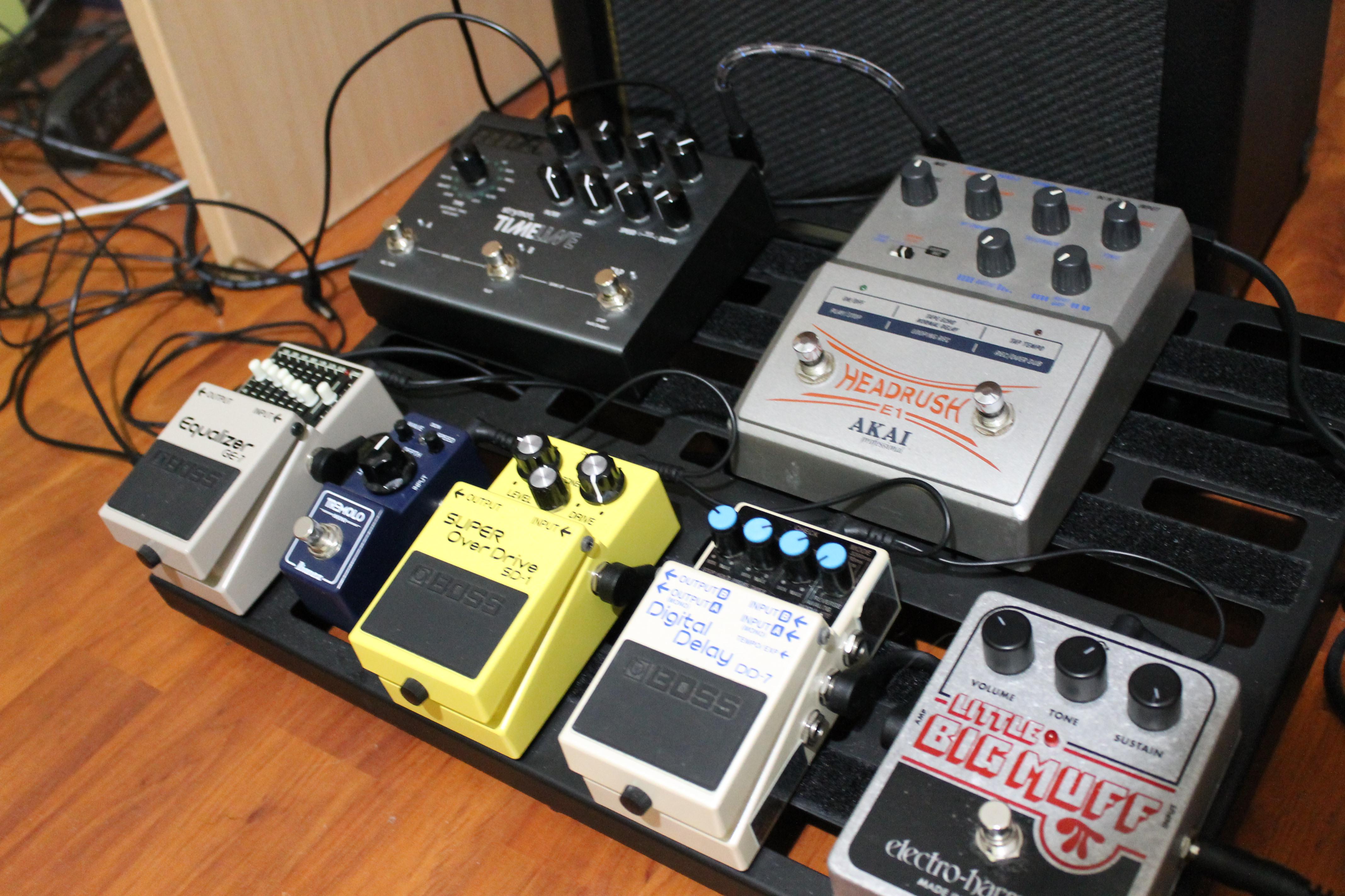 first pedalboard | Scrolller