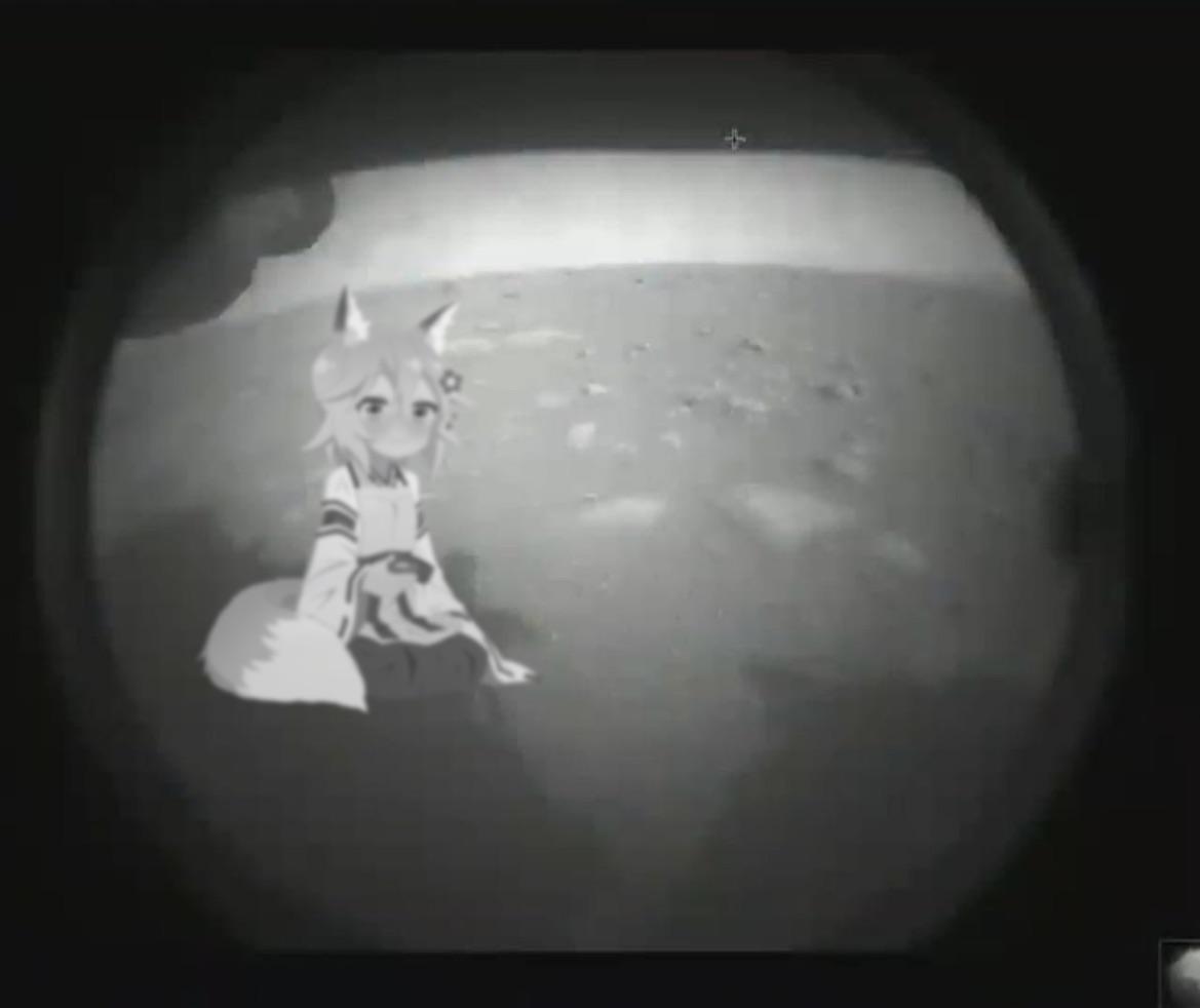 First picture from the Mars Rover | Scrolller