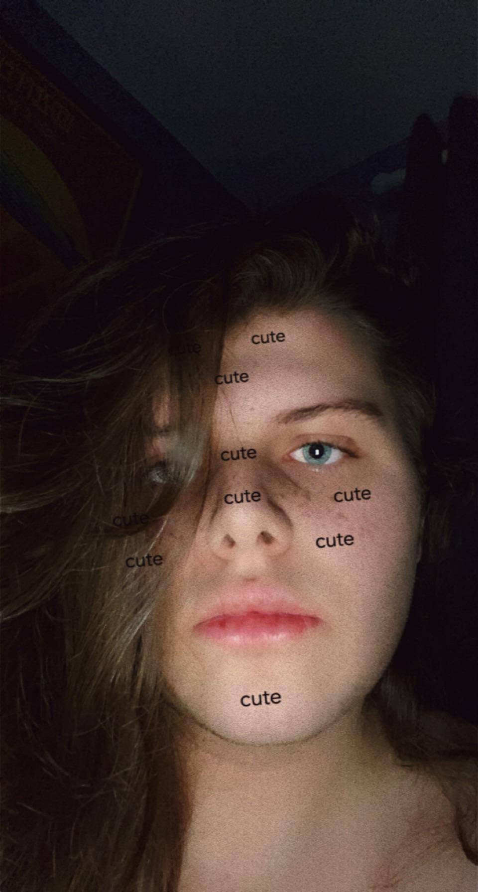 First picture I’ve taken that didnt make me feel disgusting. Also the first picture where I ...