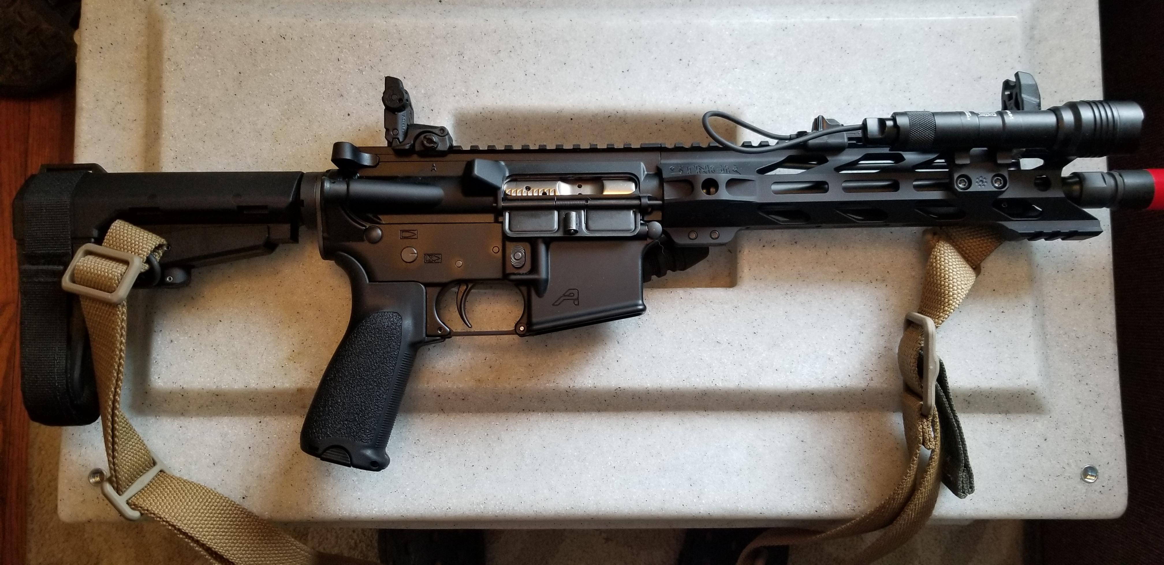 First pistol almost finished. | Scrolller