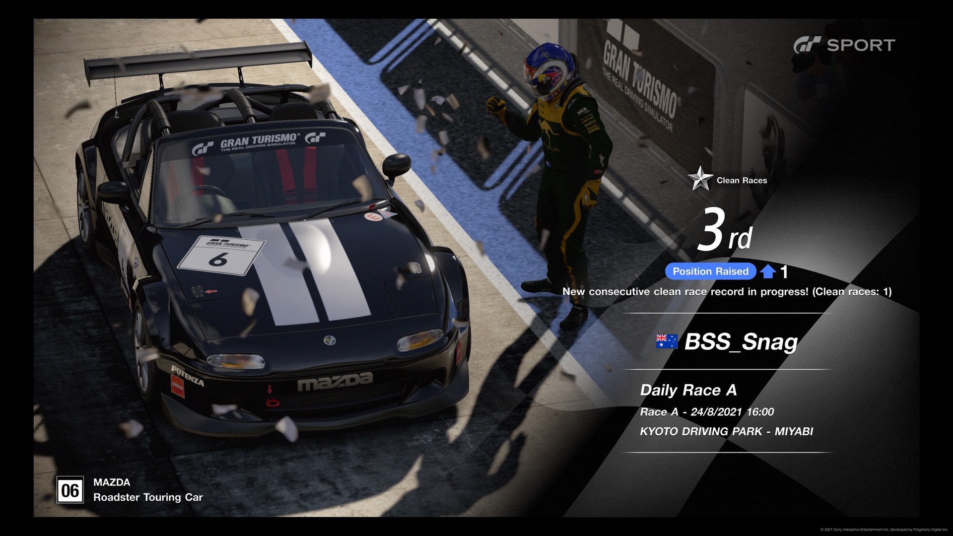 First podium plus clean race! | Scrolller