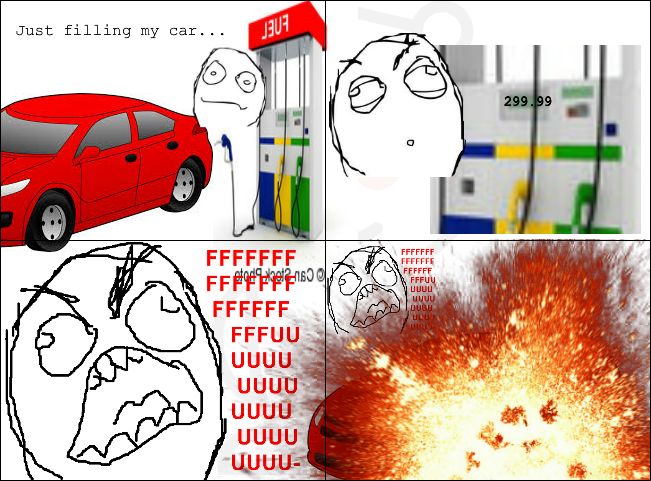 First Rage Comic | Scrolller