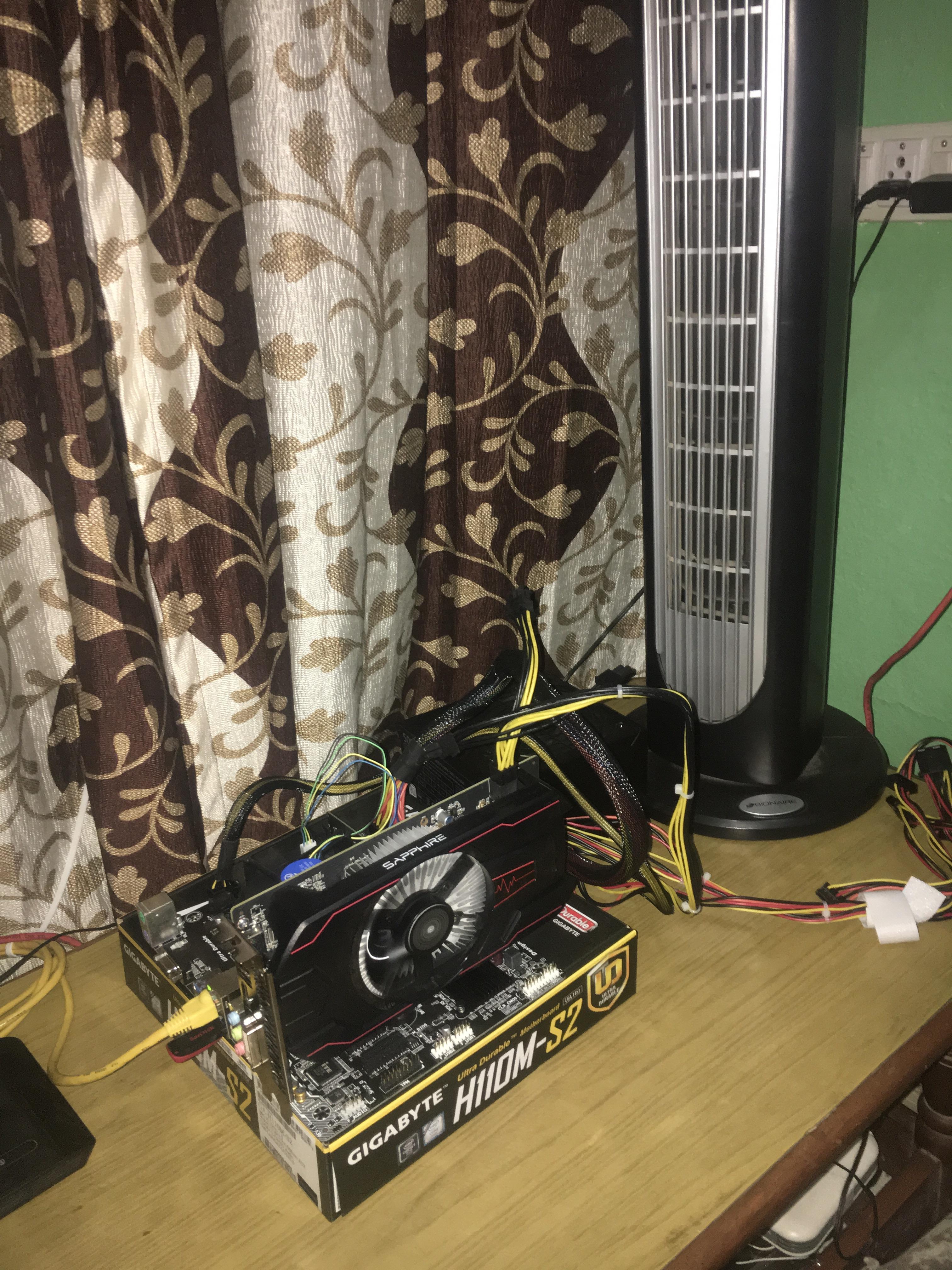 First rig up and running | Scrolller