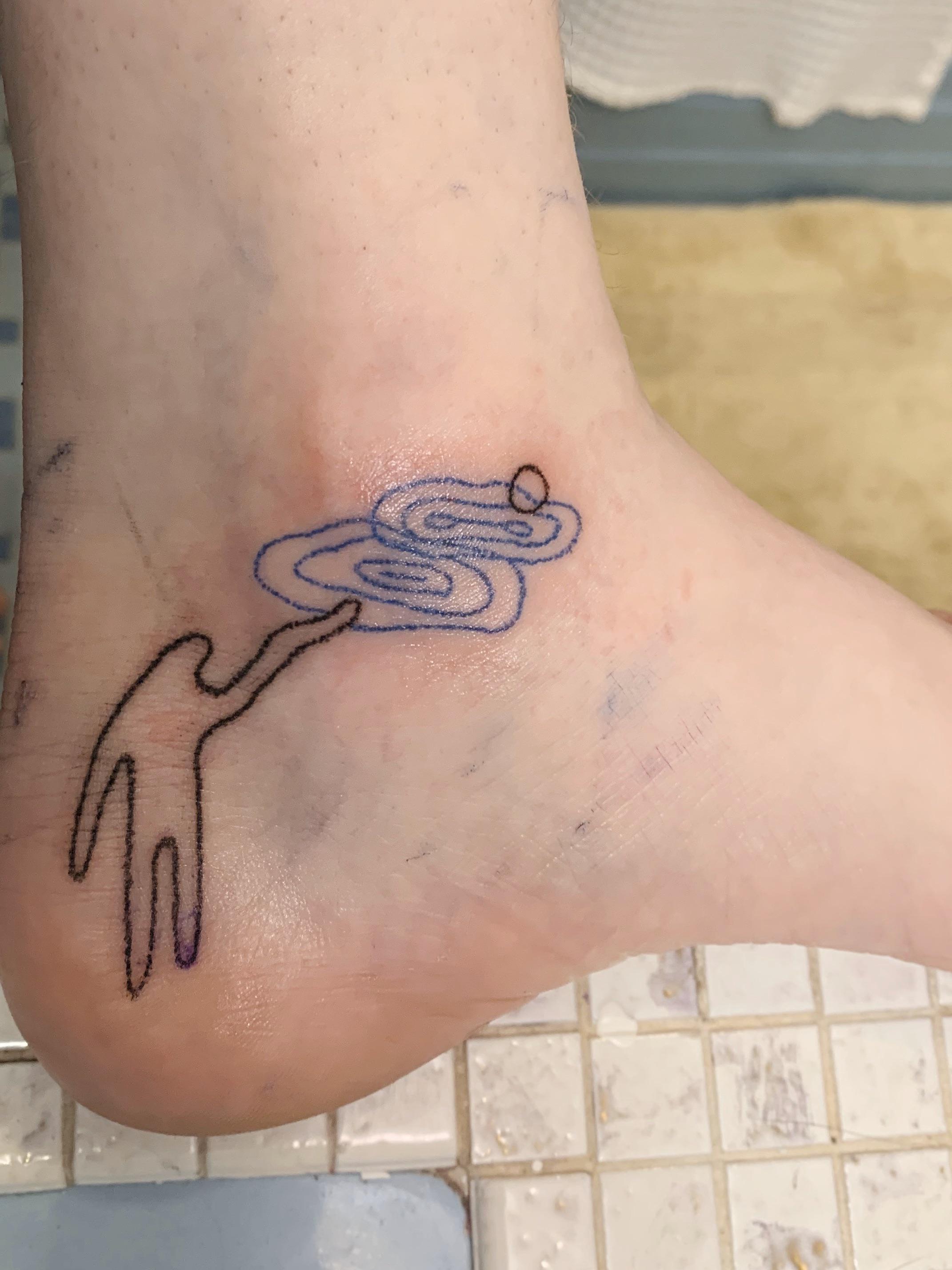 First stick n poke!! | Scrolller