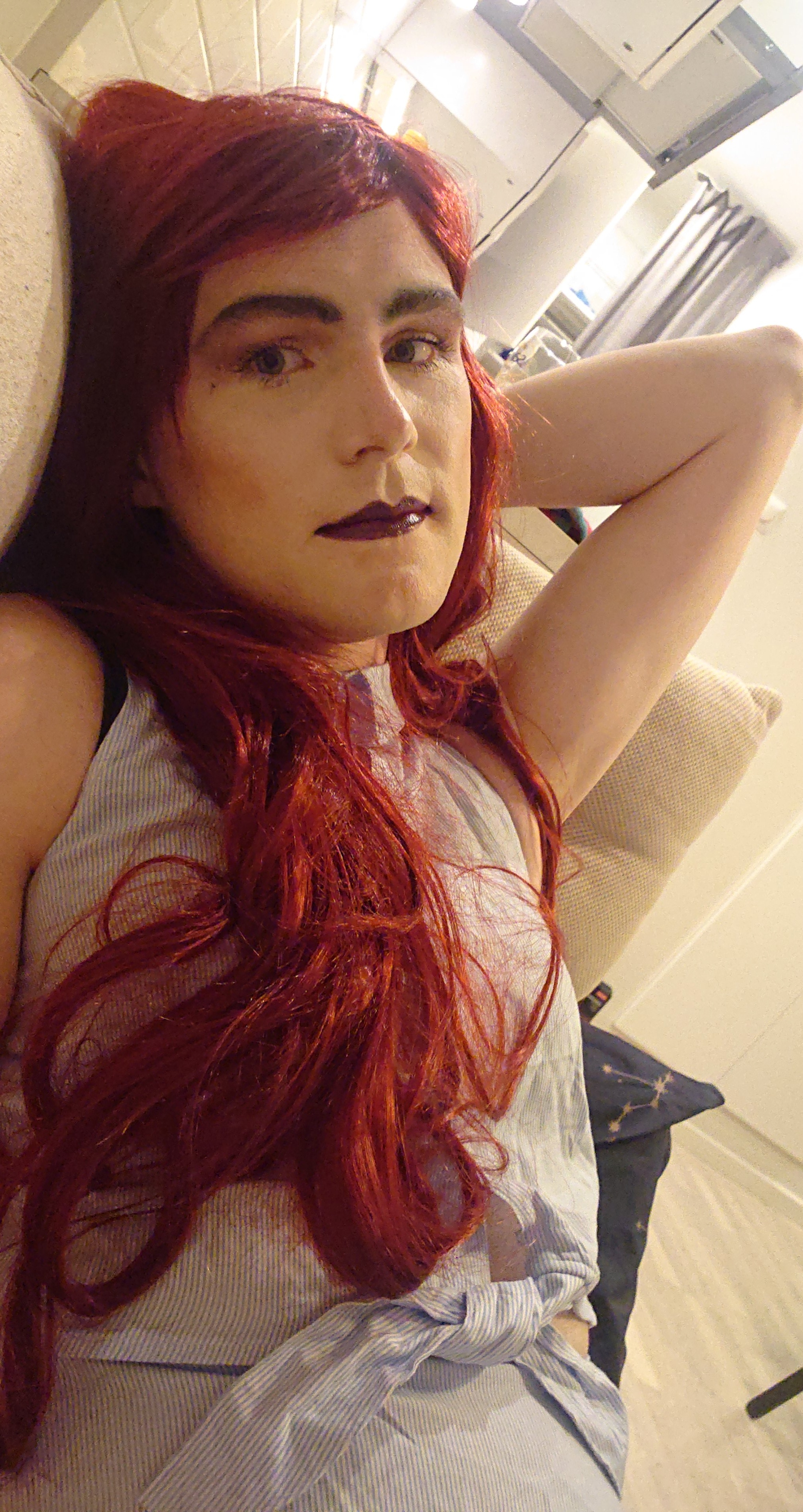 First time dressing in a year! Need to relearn how to do makeup 🙈🙈🙈 | Scrolller